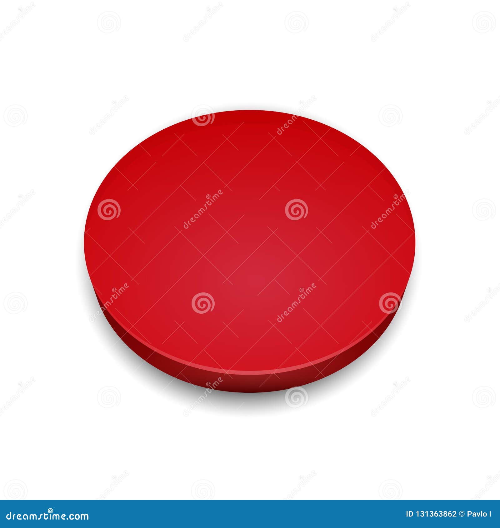 Red button sign - vector stock vector. Illustration of internet - 131363862