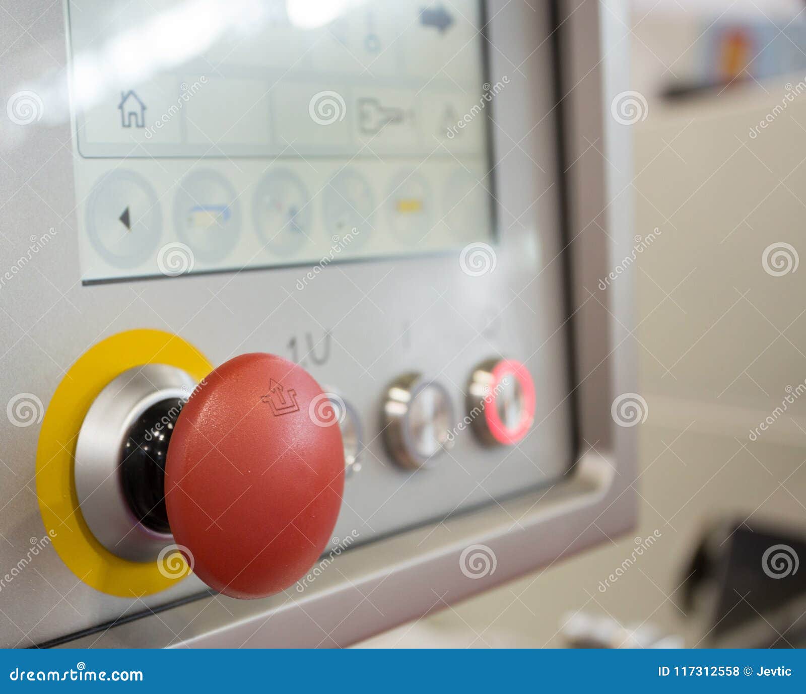Control Panel in Food Industry Machine Stock Photo - Image of packaging ...