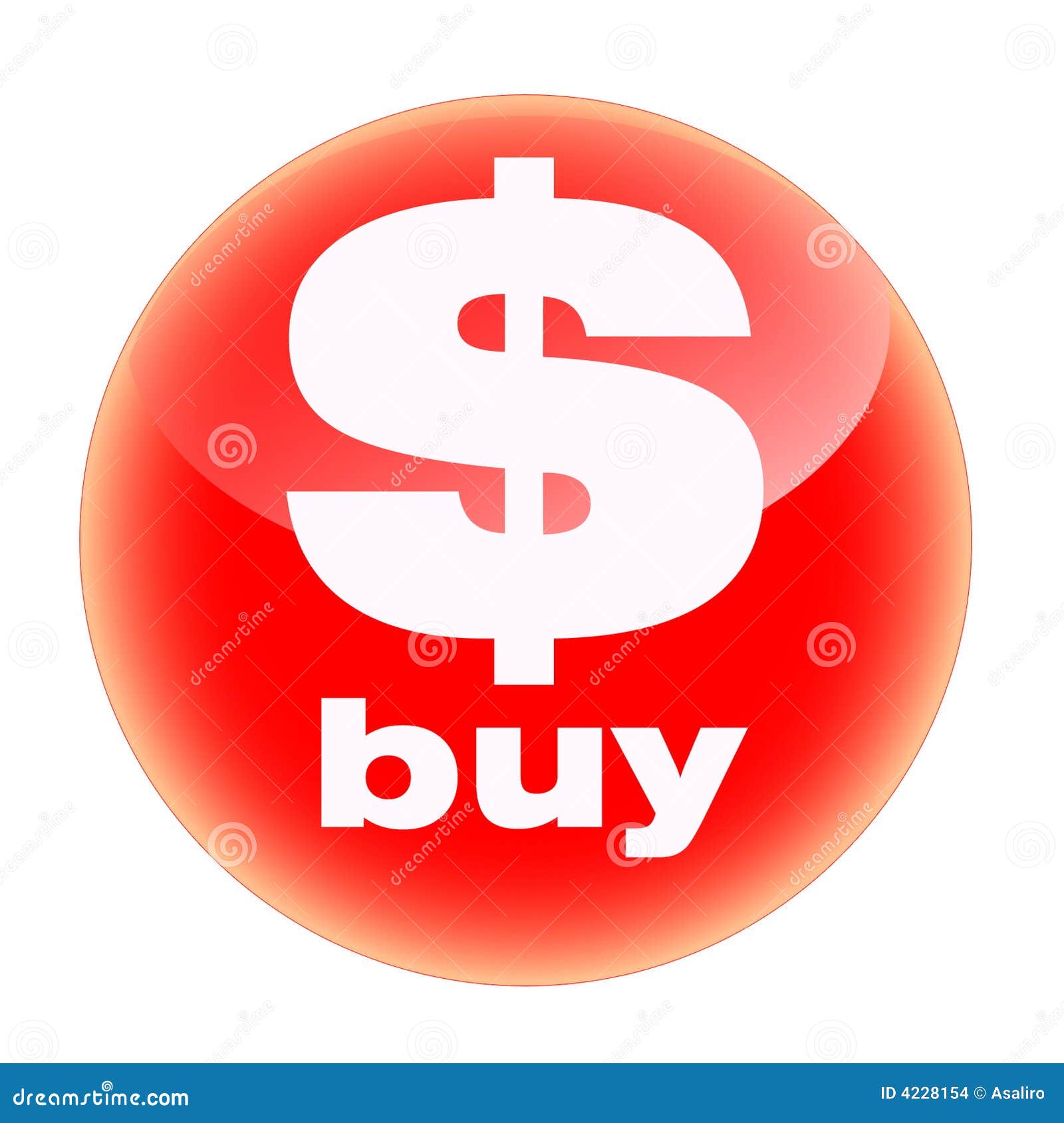 Red buy button stock illustration. Illustration of button - 4228154