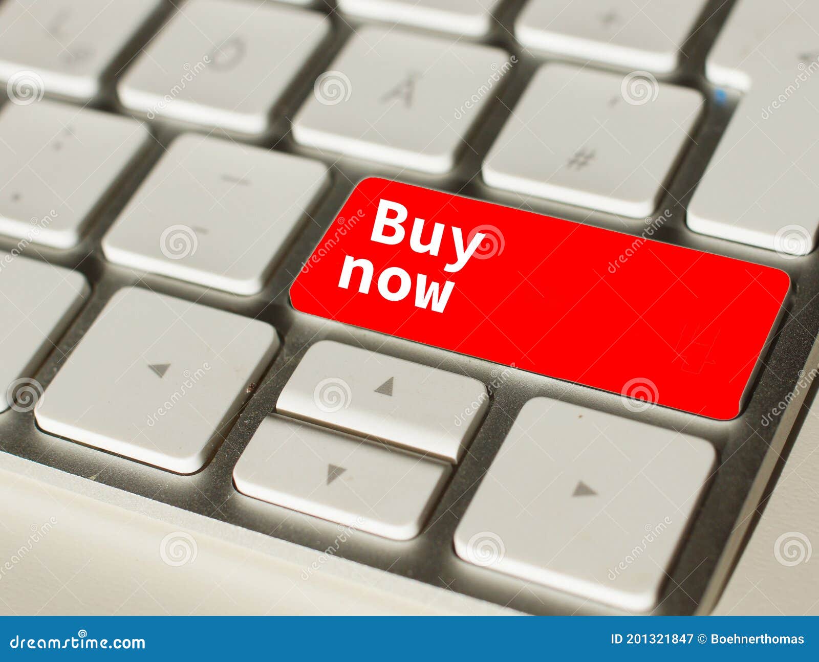 Buy Now Button on a Computer Keyboard. Stock Illustration ...