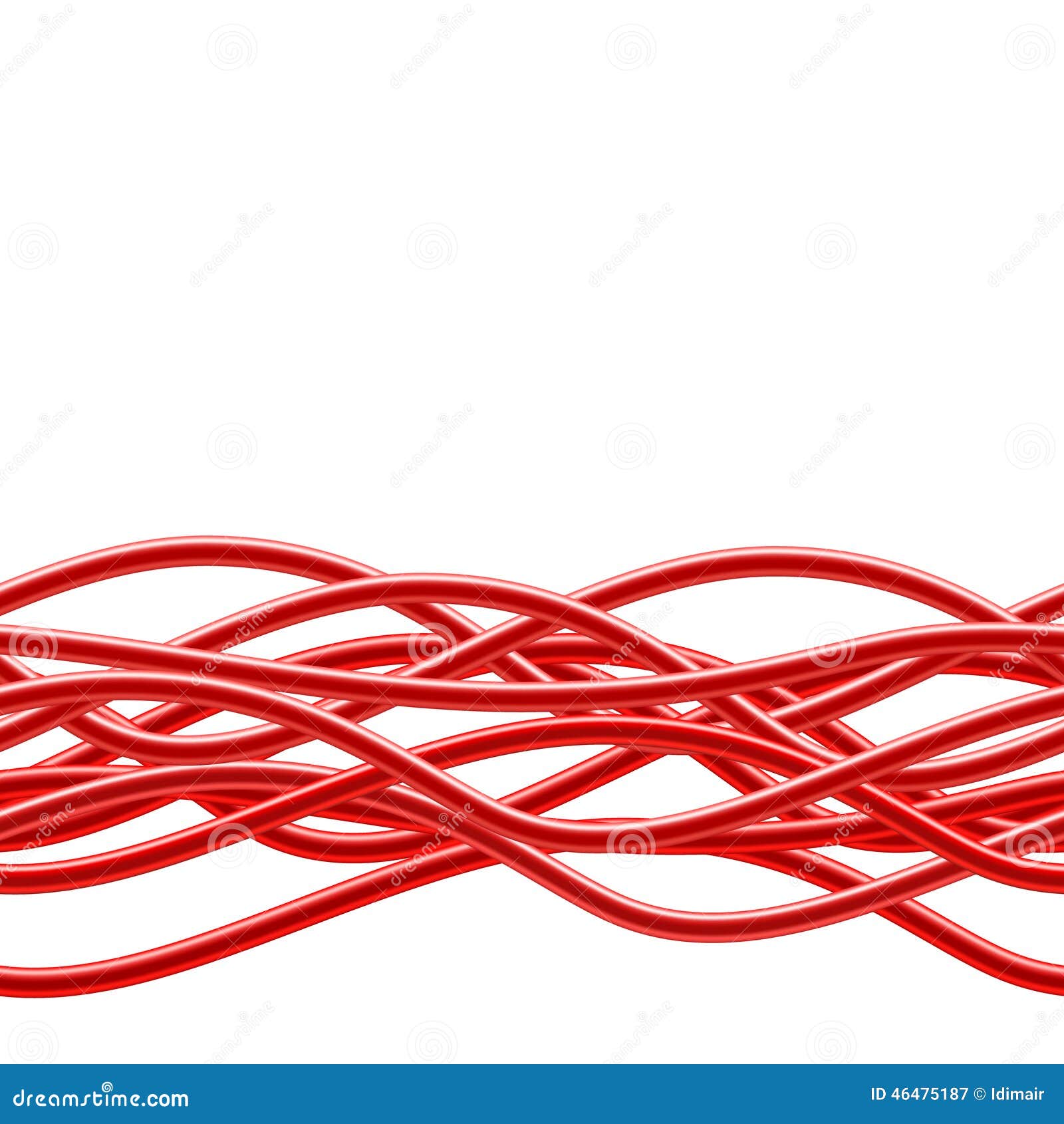 Cables Seamless Texture Vector Illustration | CartoonDealer.com #102721598