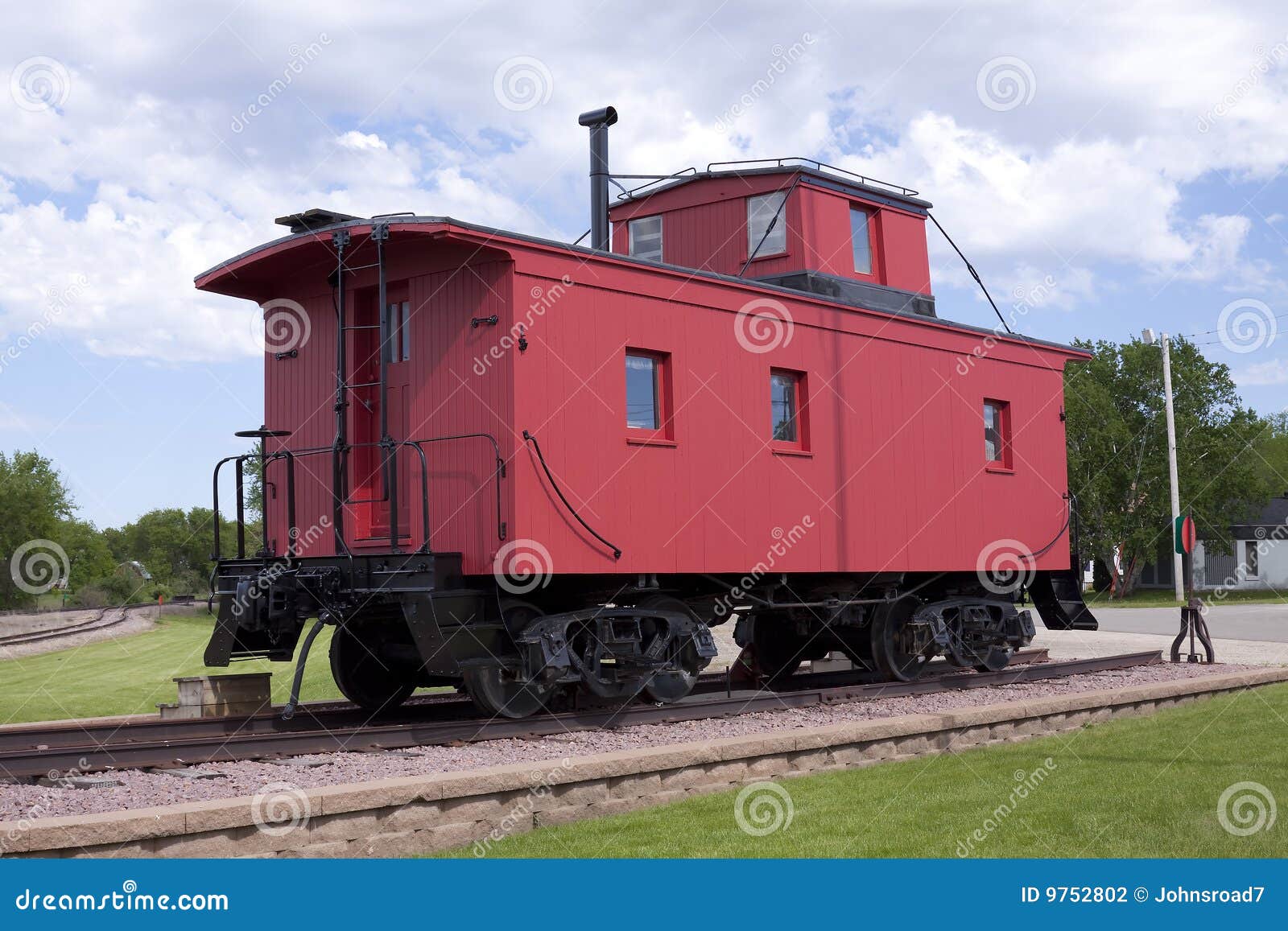 Line caboose clipart