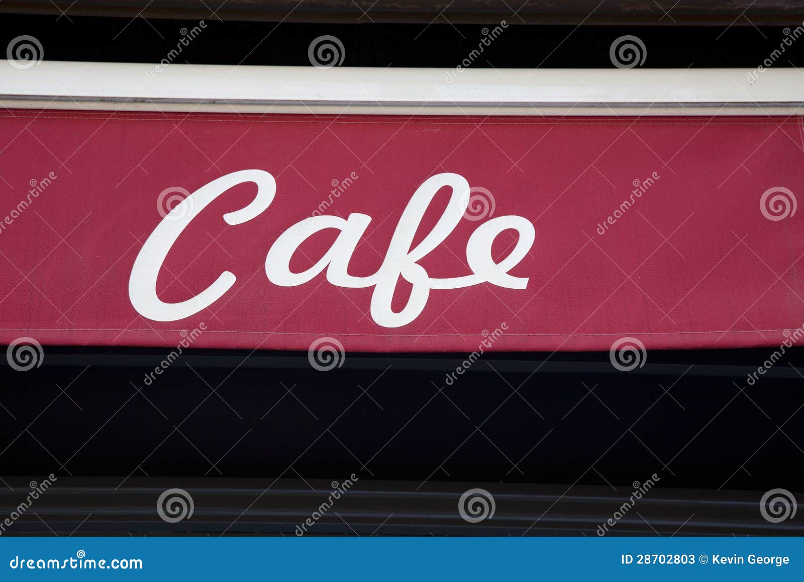 Red Cafe Sign stock image. Image of coffee, text, word - 28702803