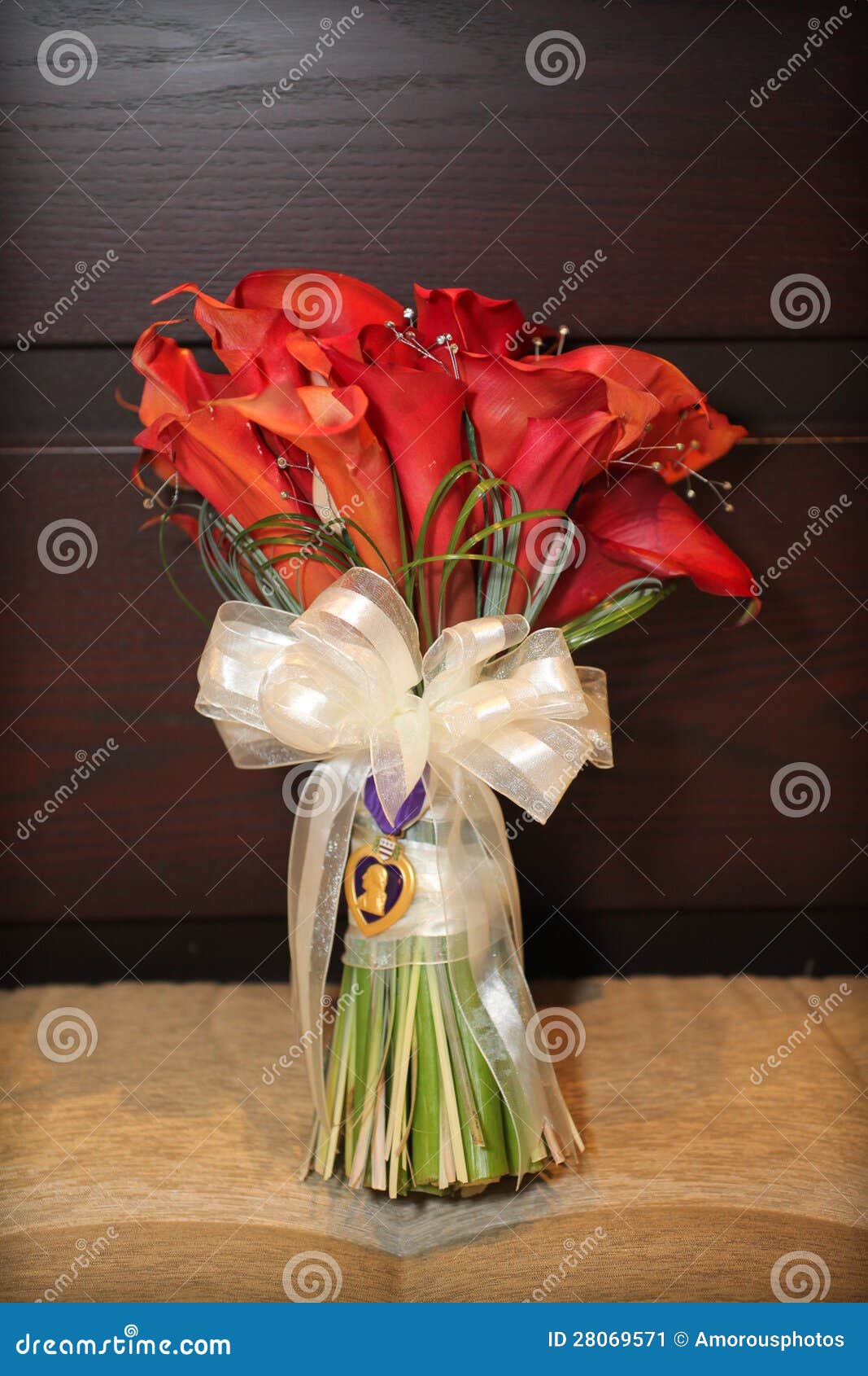 Red Calla Lily Flowers stock image. Image of centerpiece - 28069571
