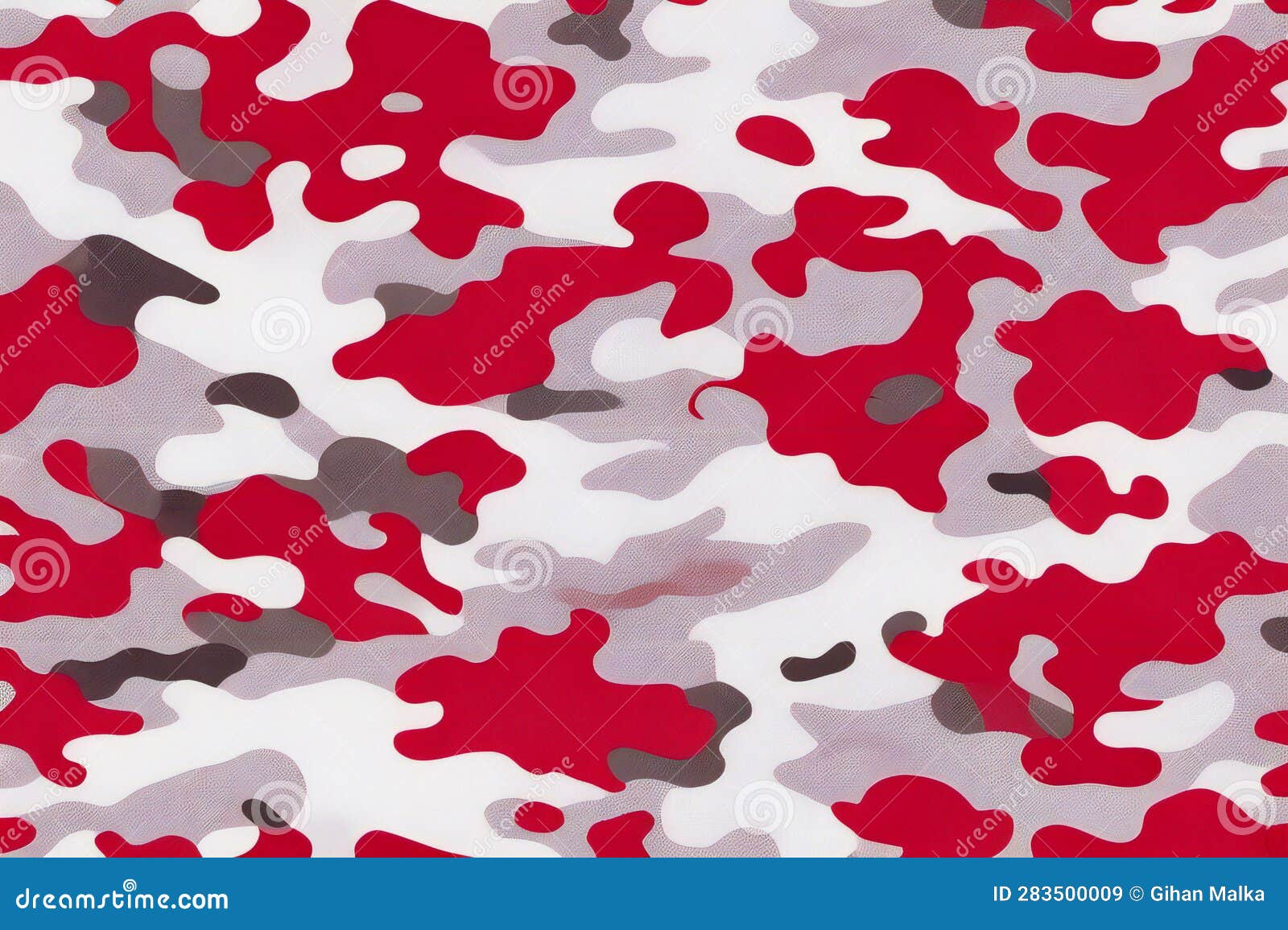 RED Camouflage Pattern Abstract Background Cama Stock Illustration ...