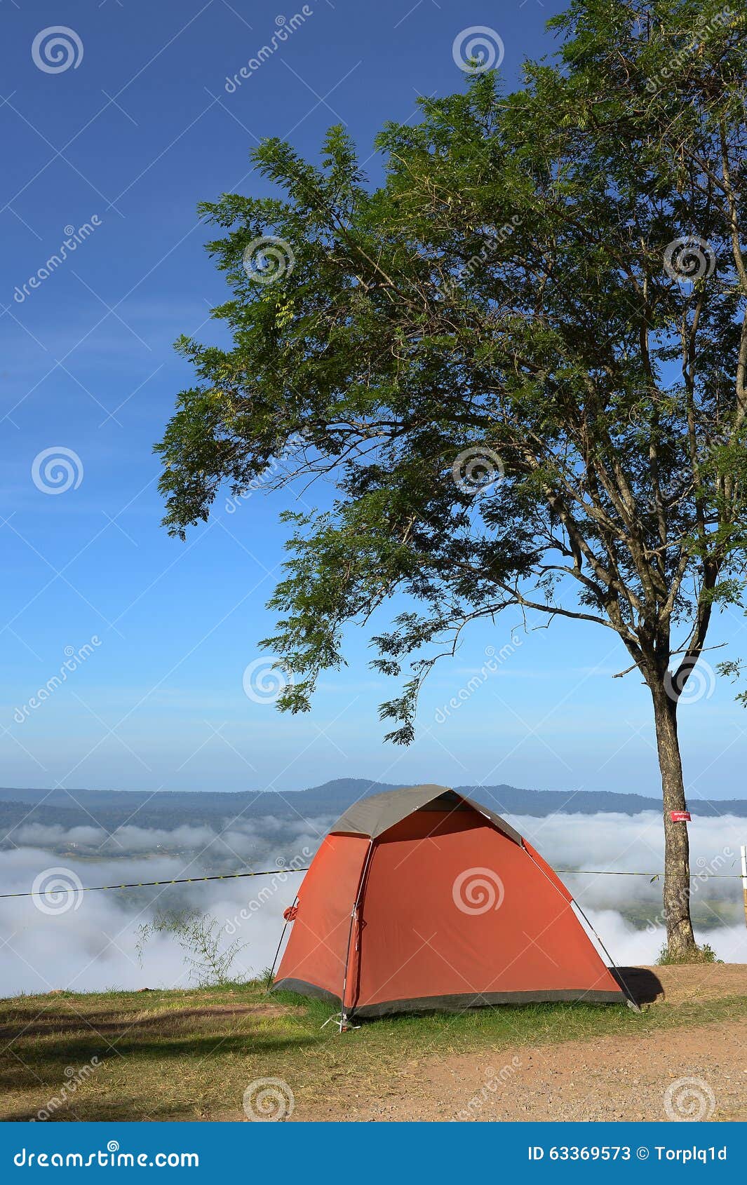 The red camping tent stock image. Image of mountain, duck - 63369573