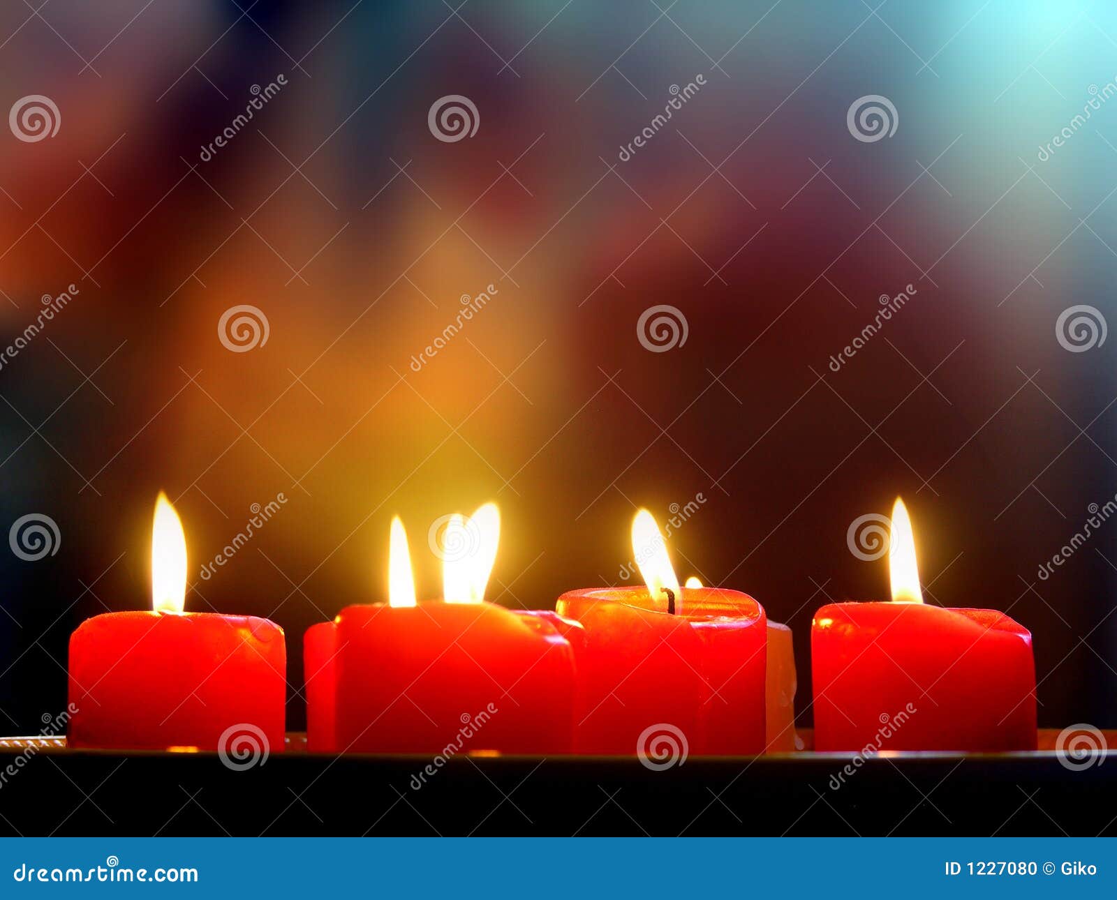 Red Candle stock photo. Image of love, hope, passion, fire - 1227080