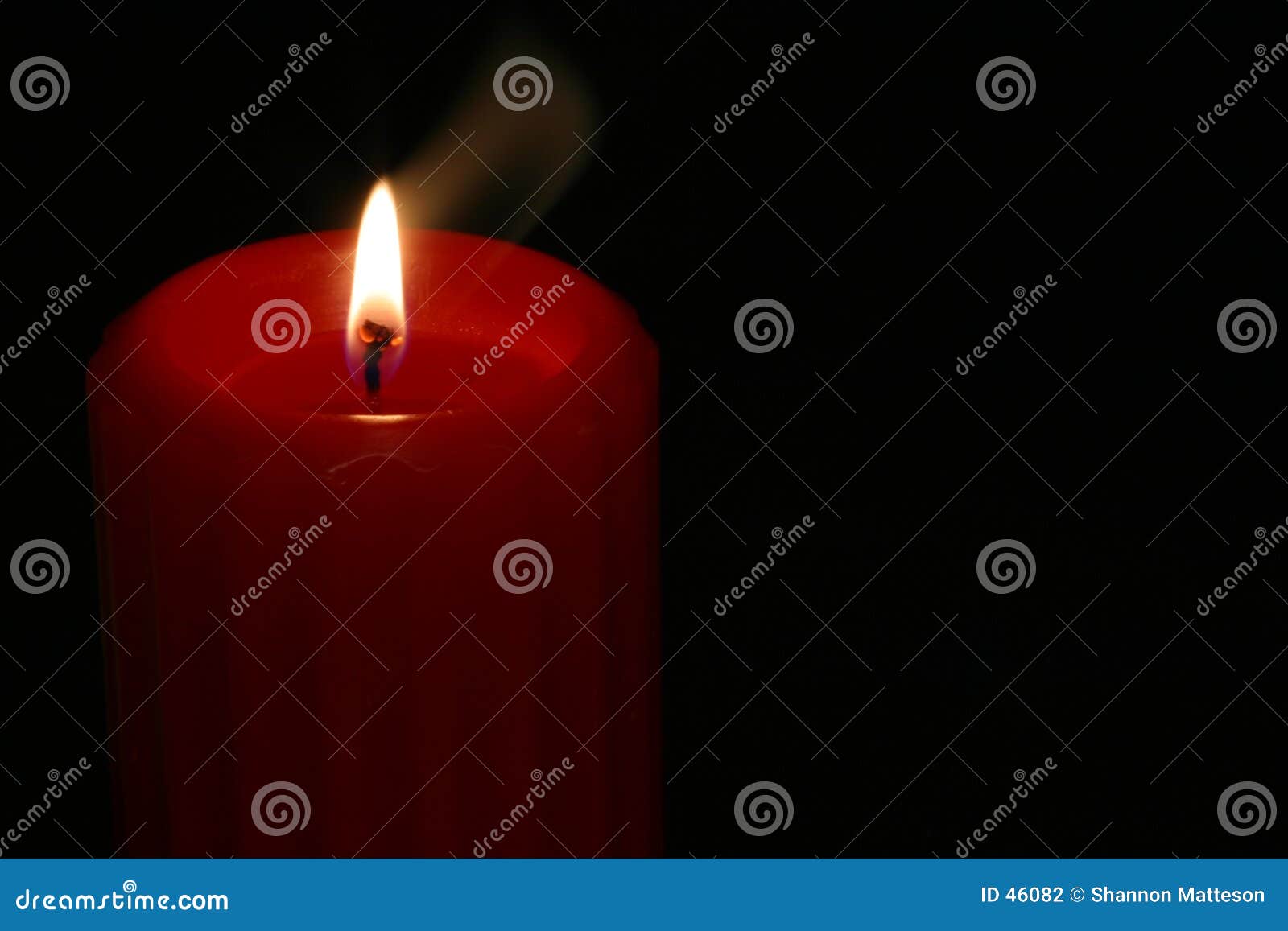 Red Candle 4 stock photo. Image of love, hope, burned, bright - 46082