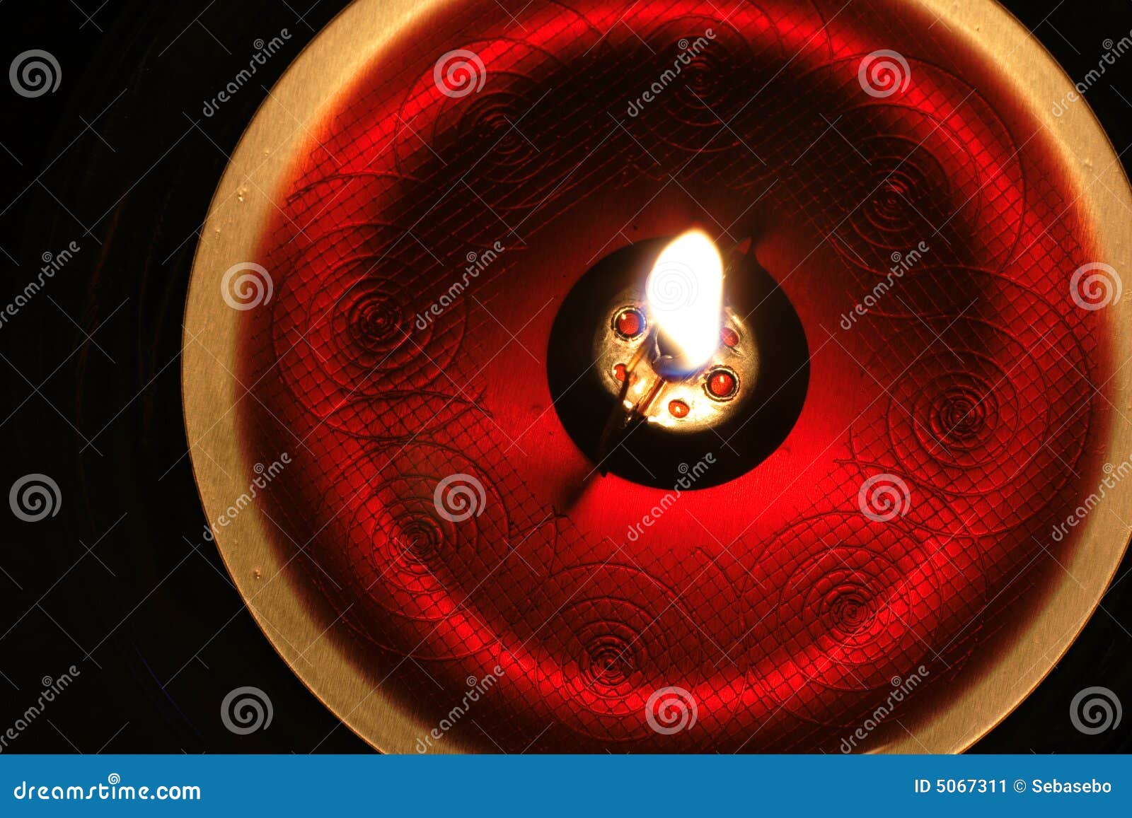 Red candle stock image. Image of feeling, burning, close - 5067311