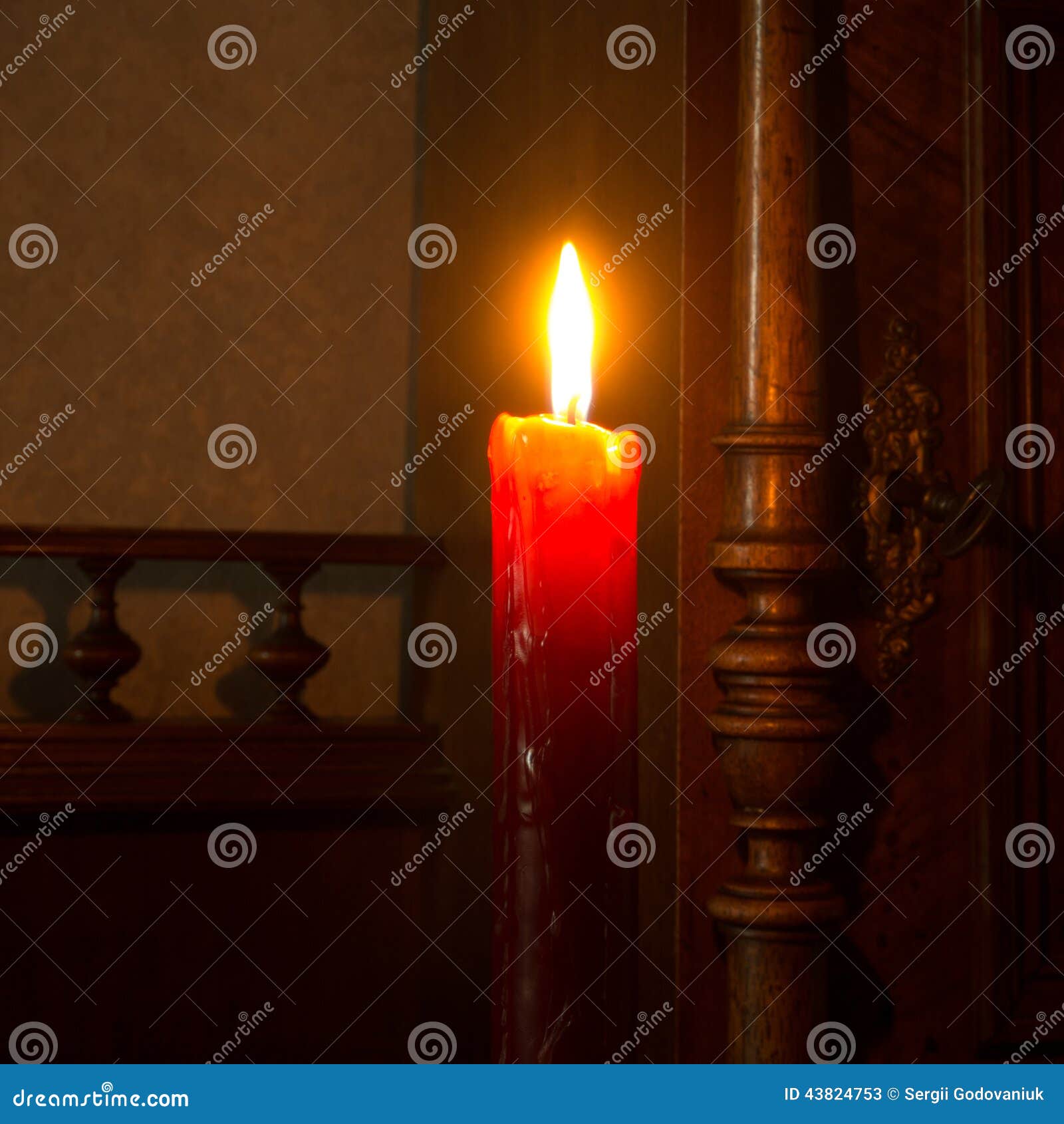 Red candle stock image. Image of still, burning, elegance - 43824753
