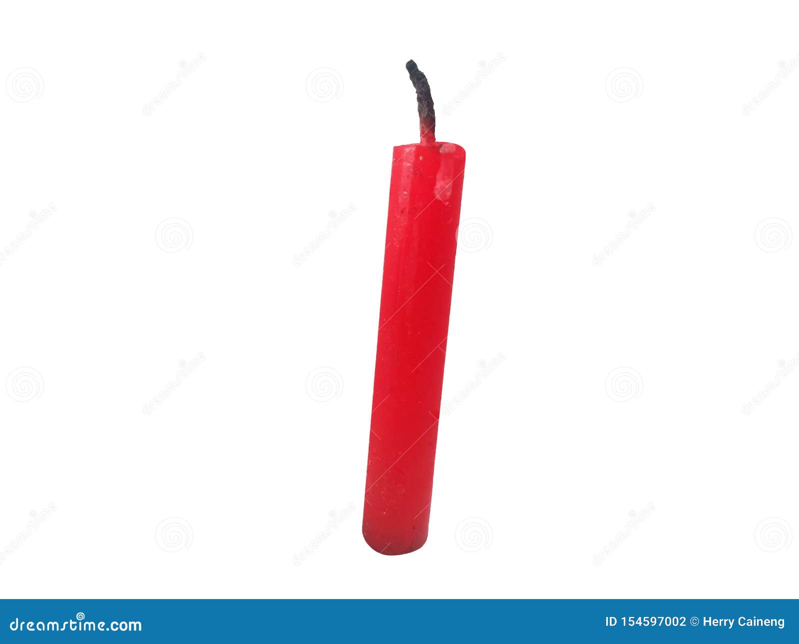Red Candle Candlestick Isolated on the White Background Stock Photo ...