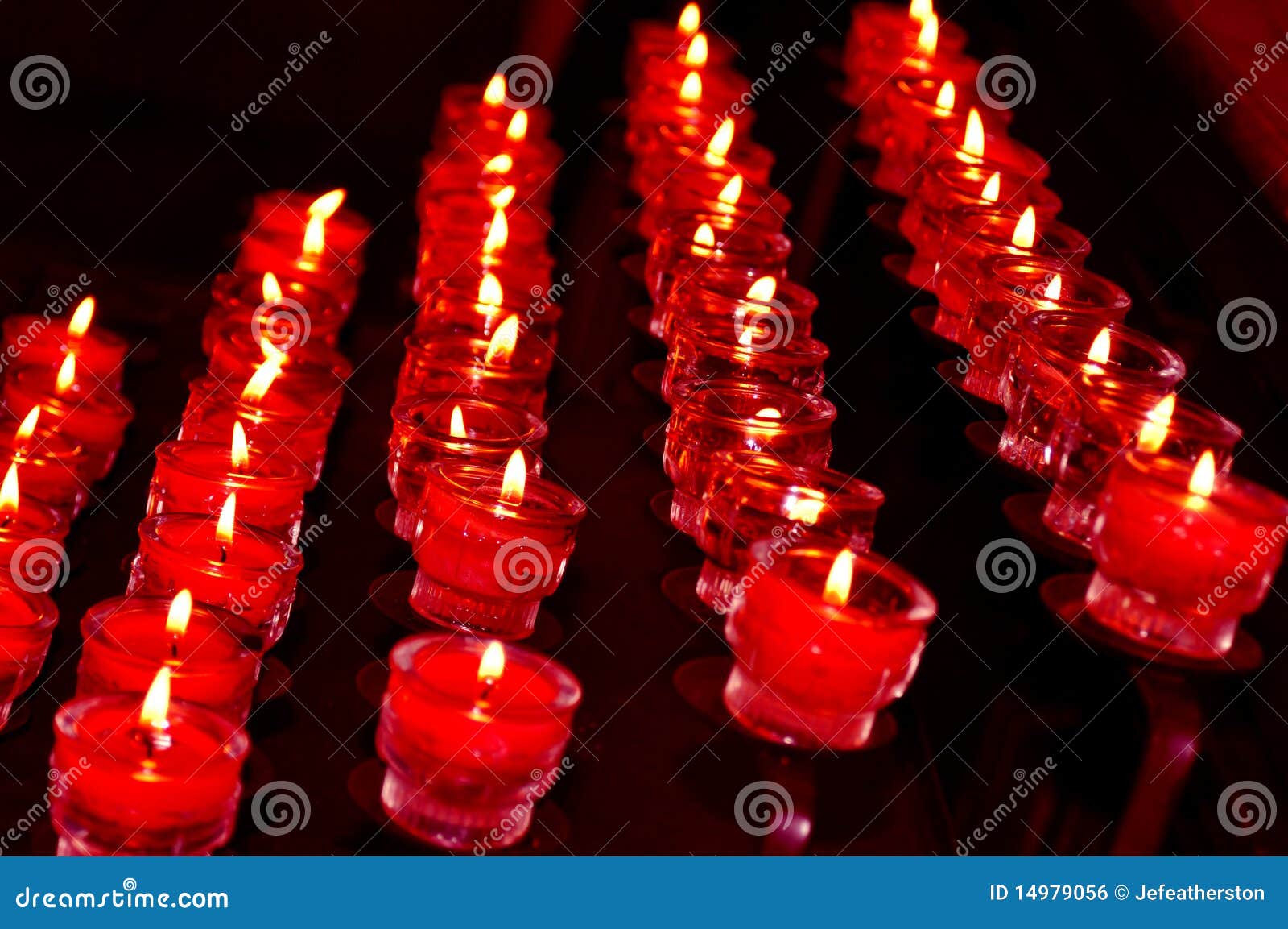 Red candles stock photo. Image of burning, flames, glass - 14979056