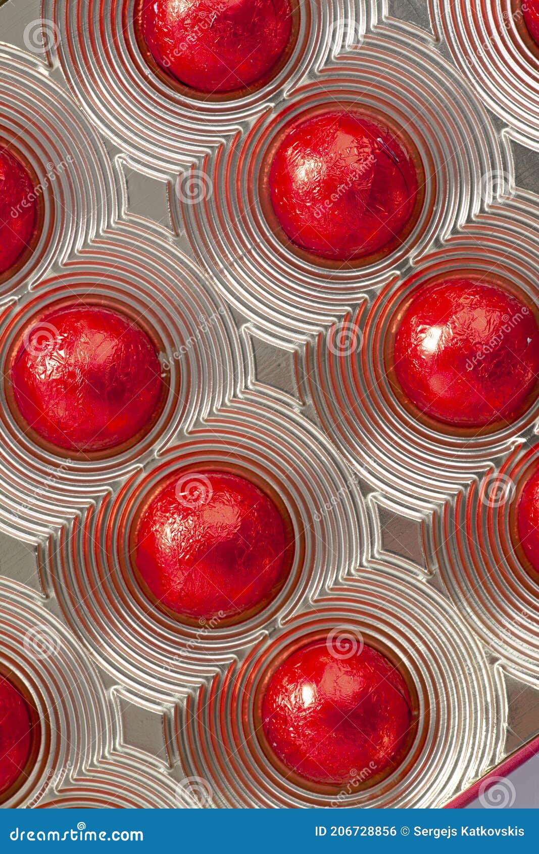 Red candy stock photo. Image of ball, food, object, holiday - 206728856