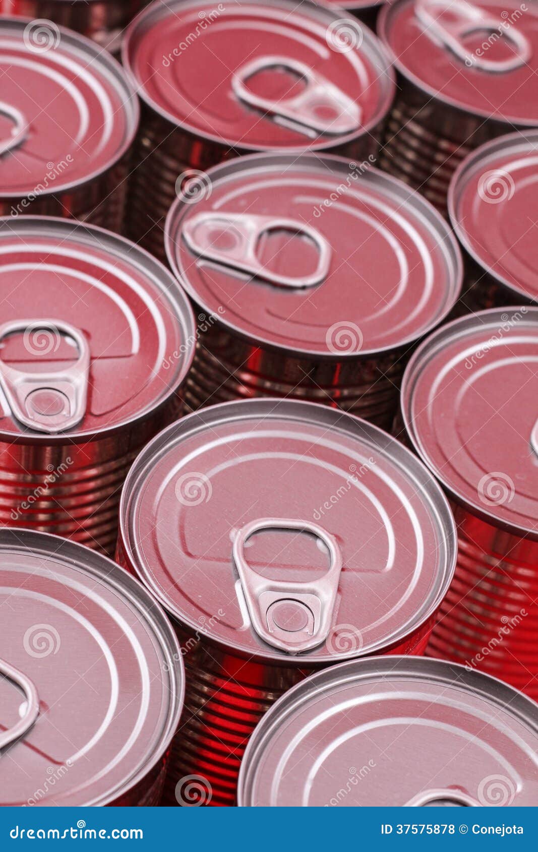 Red Cans stock photo. Image of cylinder, isolated, product - 37575878