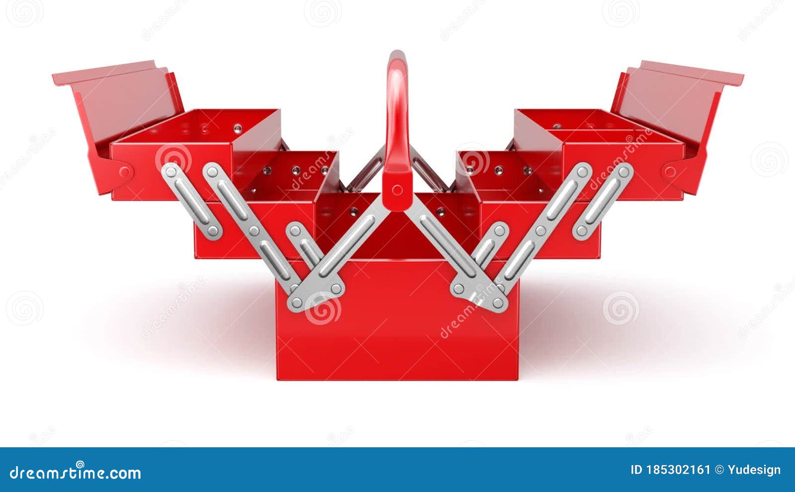 Red Cantilever Tool Box Opening Stock Video - Video of cantilever ...