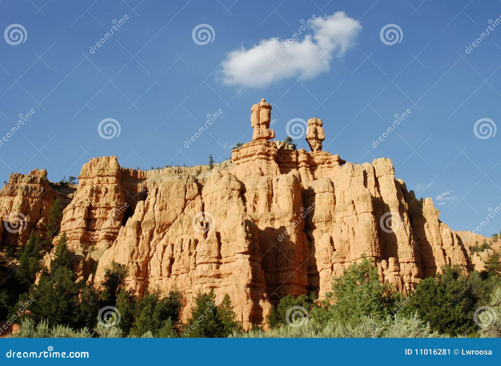 Red Canyon stock image. Image of vacation, canyon, rocks - 11016281