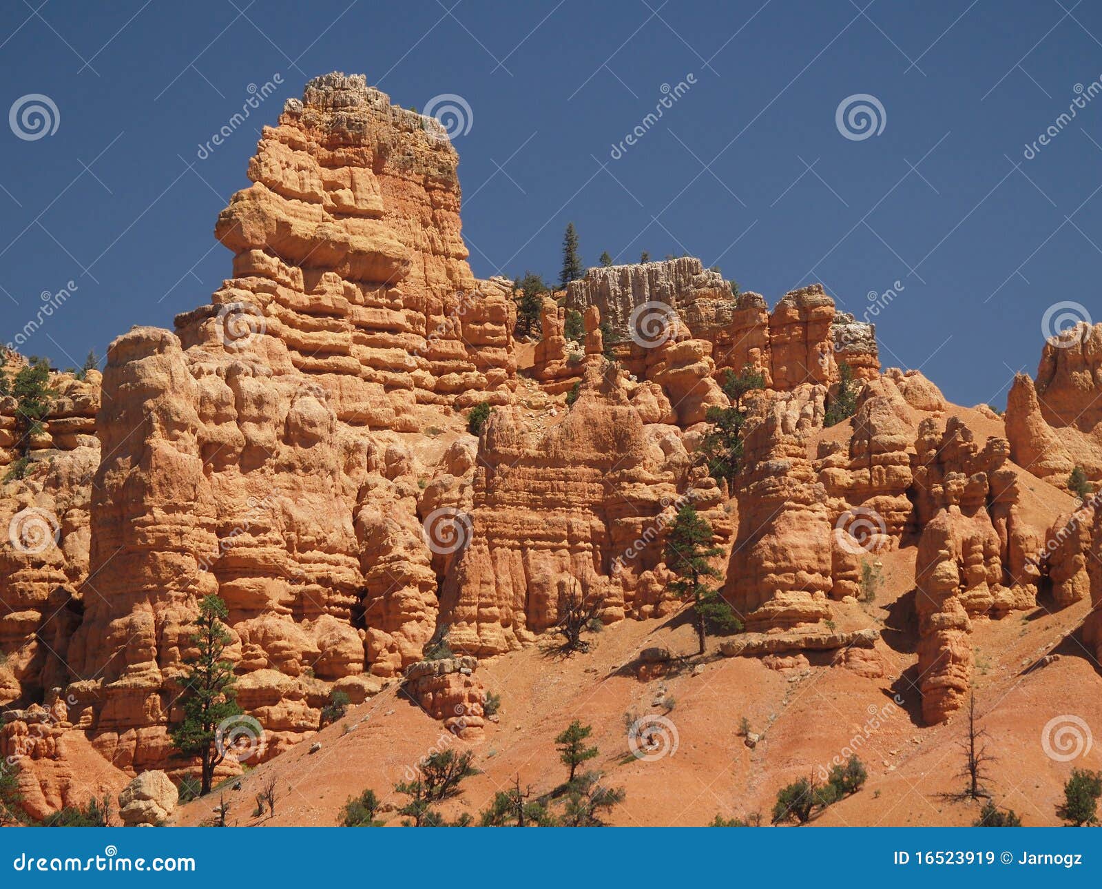 Red Canyon stock image. Image of national, nature, mountain - 16523919