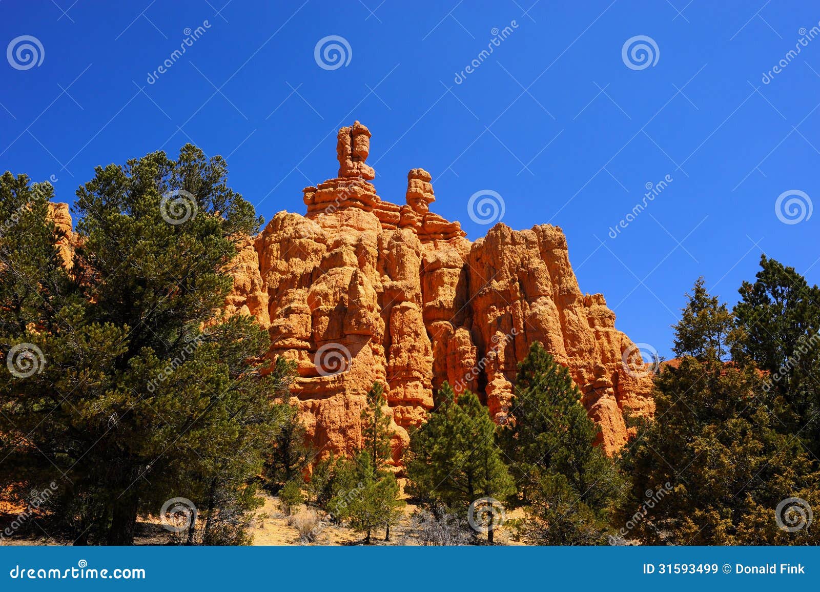 Red canyon stock image. Image of rock, sandstone, utah - 31593499