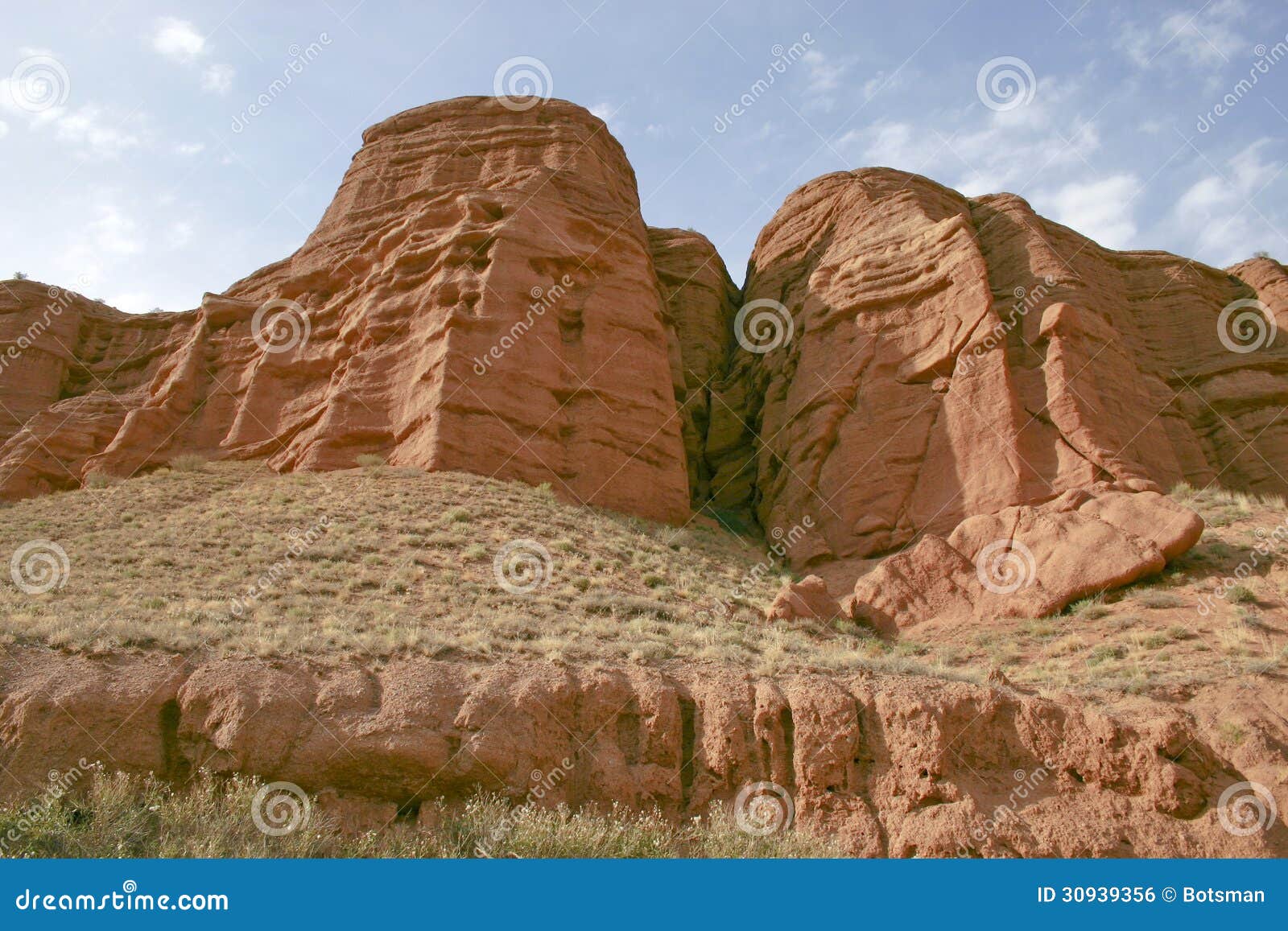 Red canyon. stock photo. Image of color, journey, travel - 30939356