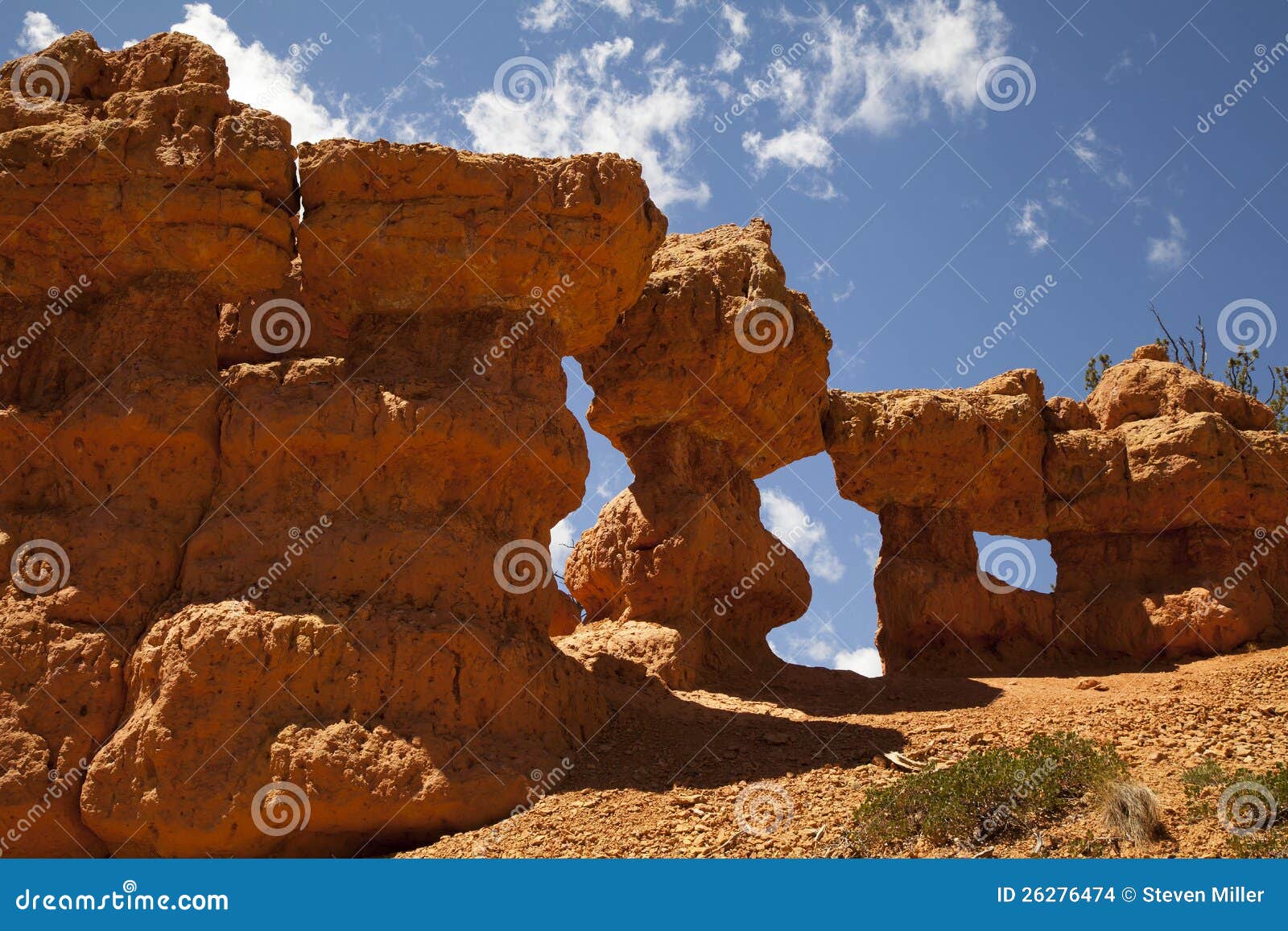 Red Canyon Rock Formation stock photo. Image of canyon - 26276474