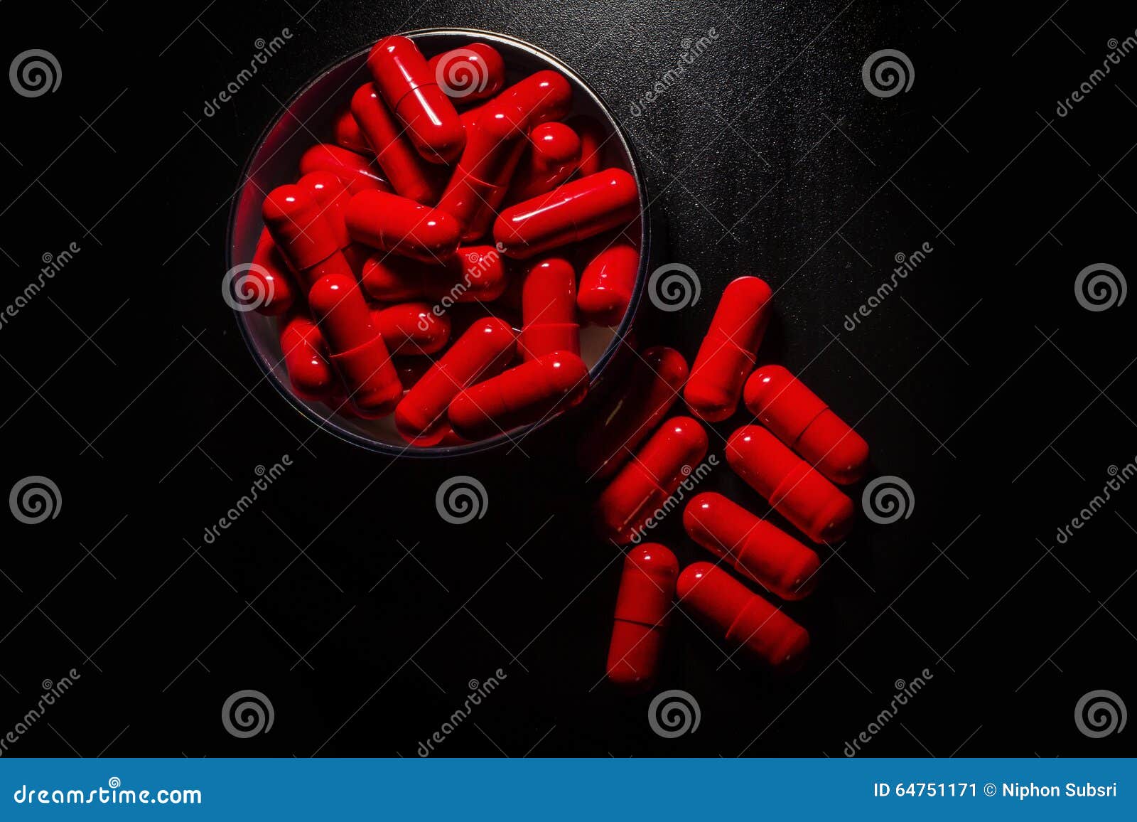 Red capsule stock image. Image of black, medication, healthcare - 64751171