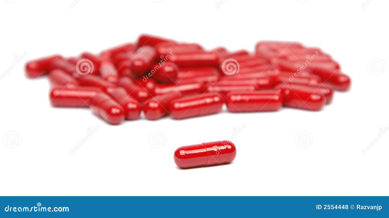 Red capsules stock photo. Image of hospital, pharmaceutical - 2554448