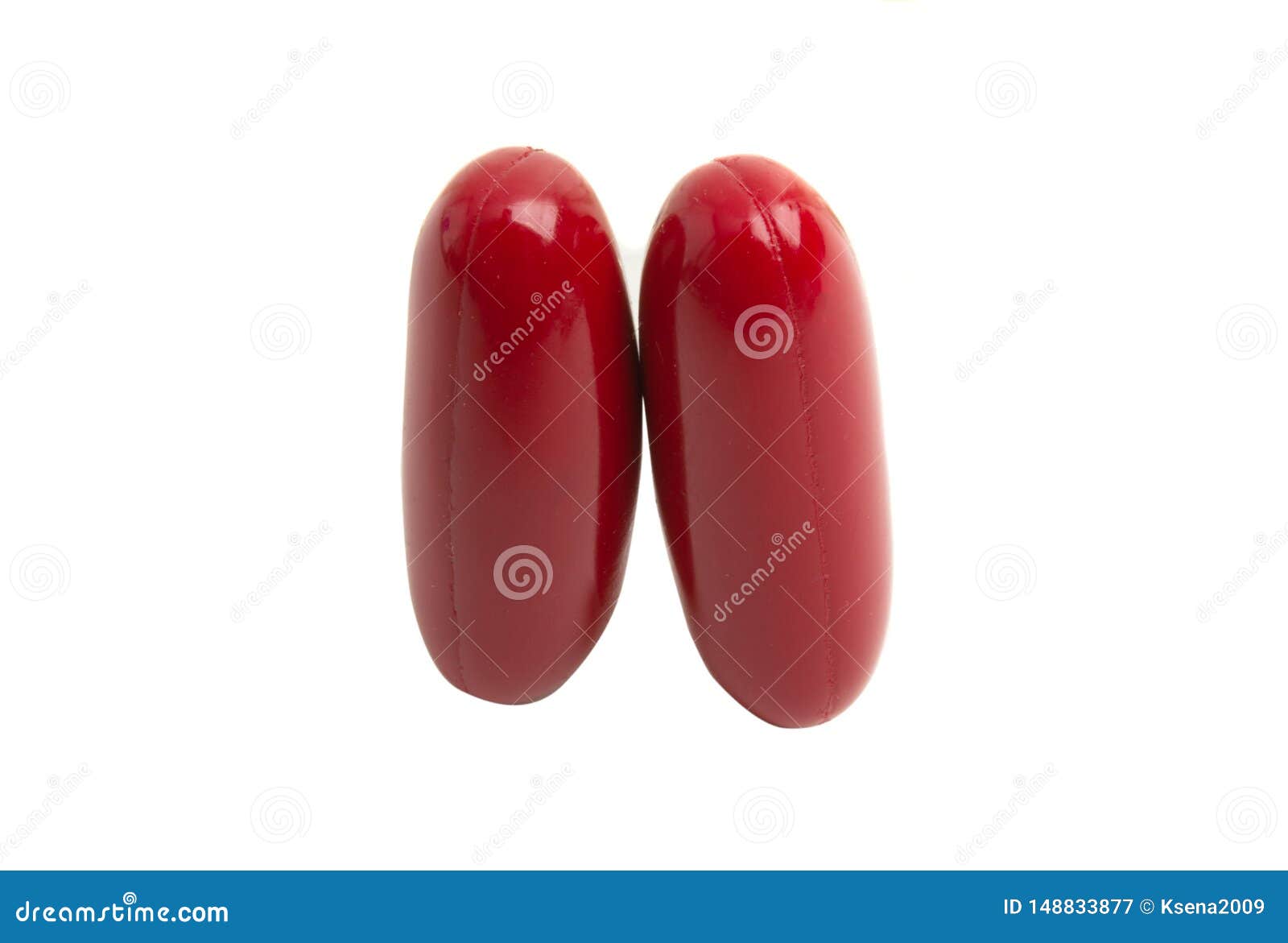 Red capsules isolated stock image. Image of capsules - 148833877