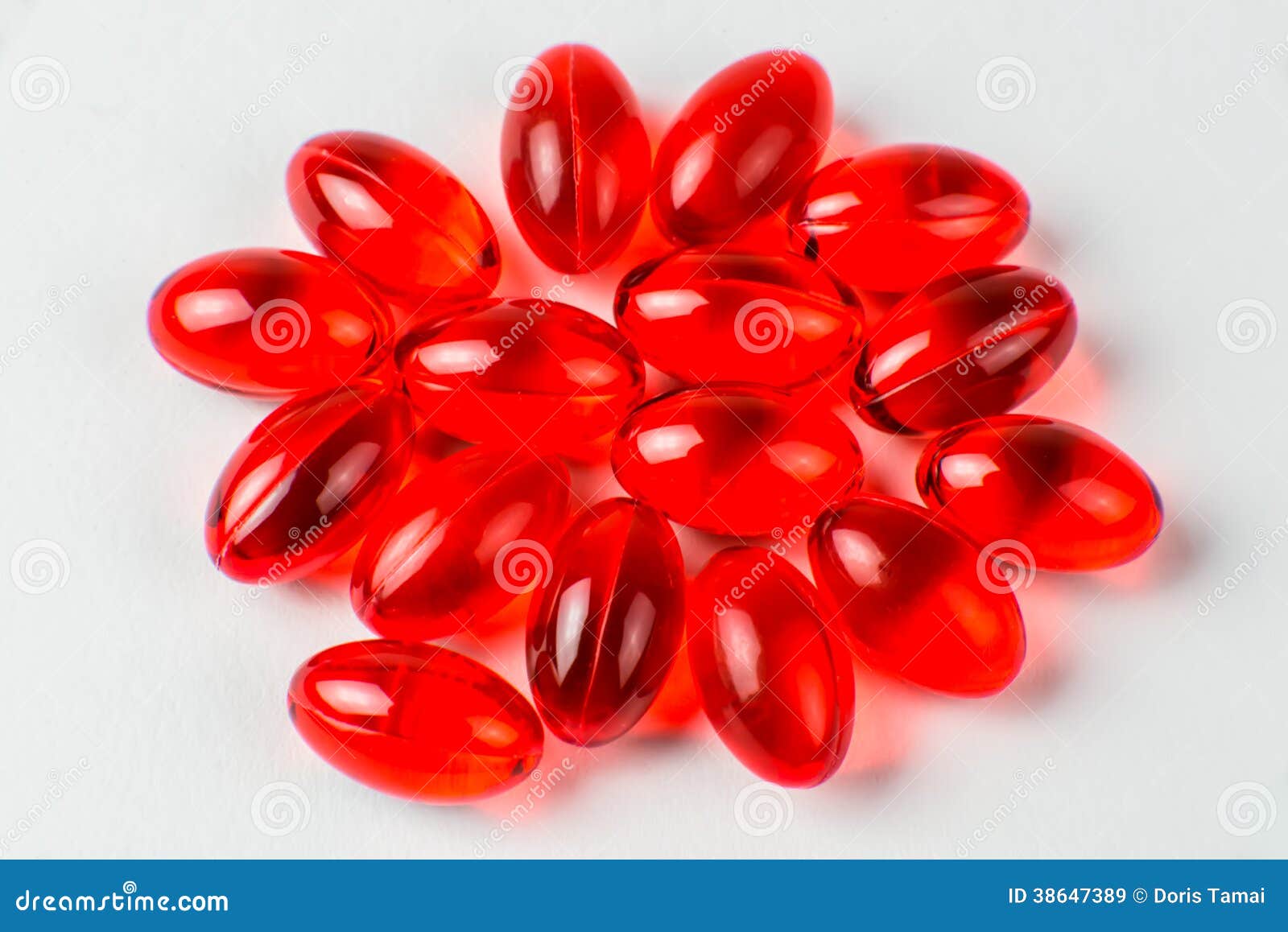 Red Capsules stock image. Image of medical, tablet, remedy - 38647389