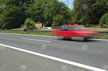 Red car stock photo. Image of road, auto, vacation, move - 8716