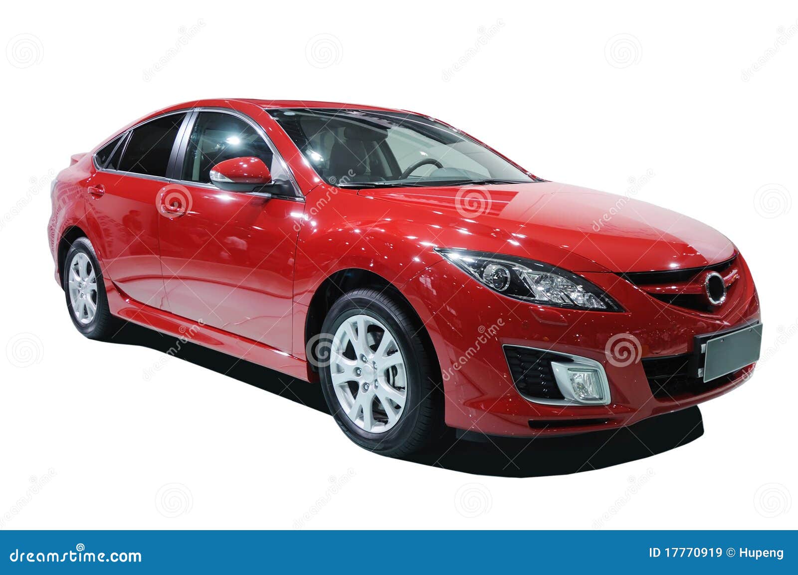 Red car stock image. Image of luxury, automobile, fancy - 17770919