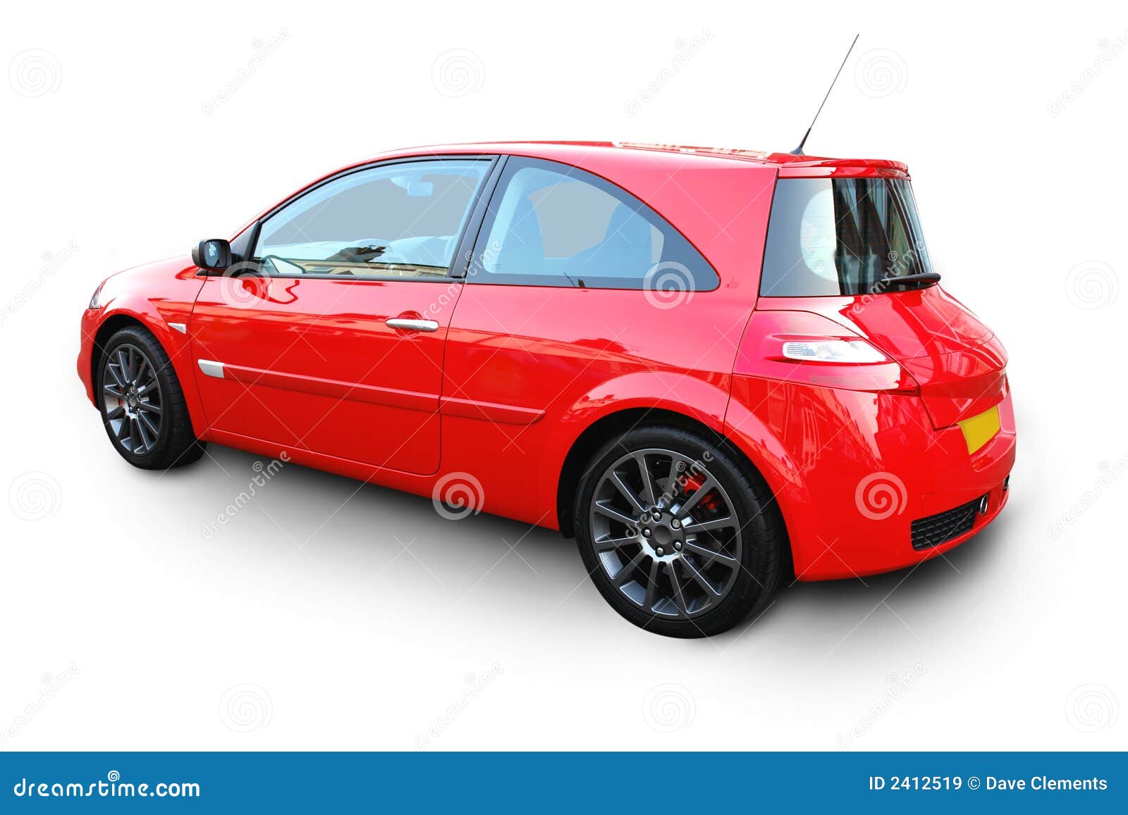 Red car stock image. Image of wheels, bumper, tyres, sports - 2412519