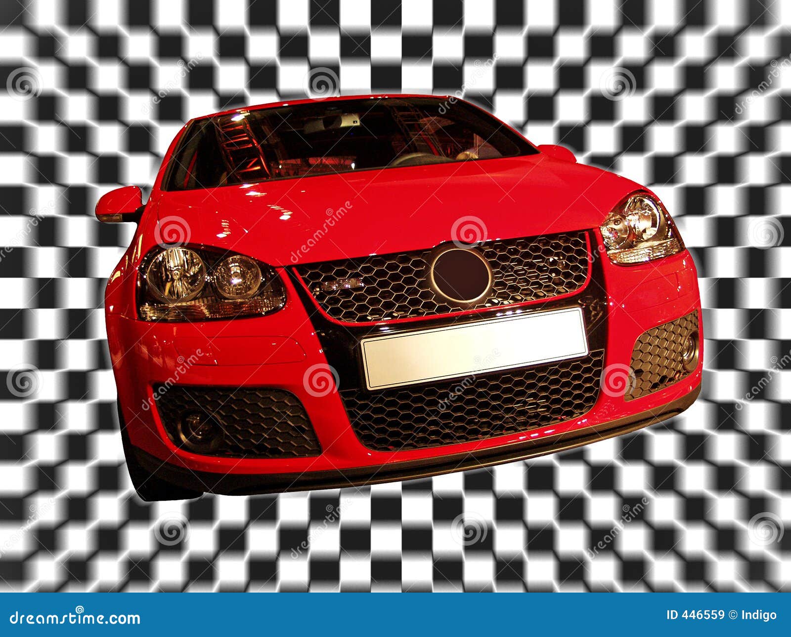 Red car stock image. Image of headlight, windshield, front - 446559