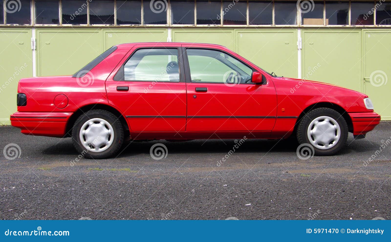 Red Car stock photo. Image of racing, door, race, architecture - 5971470