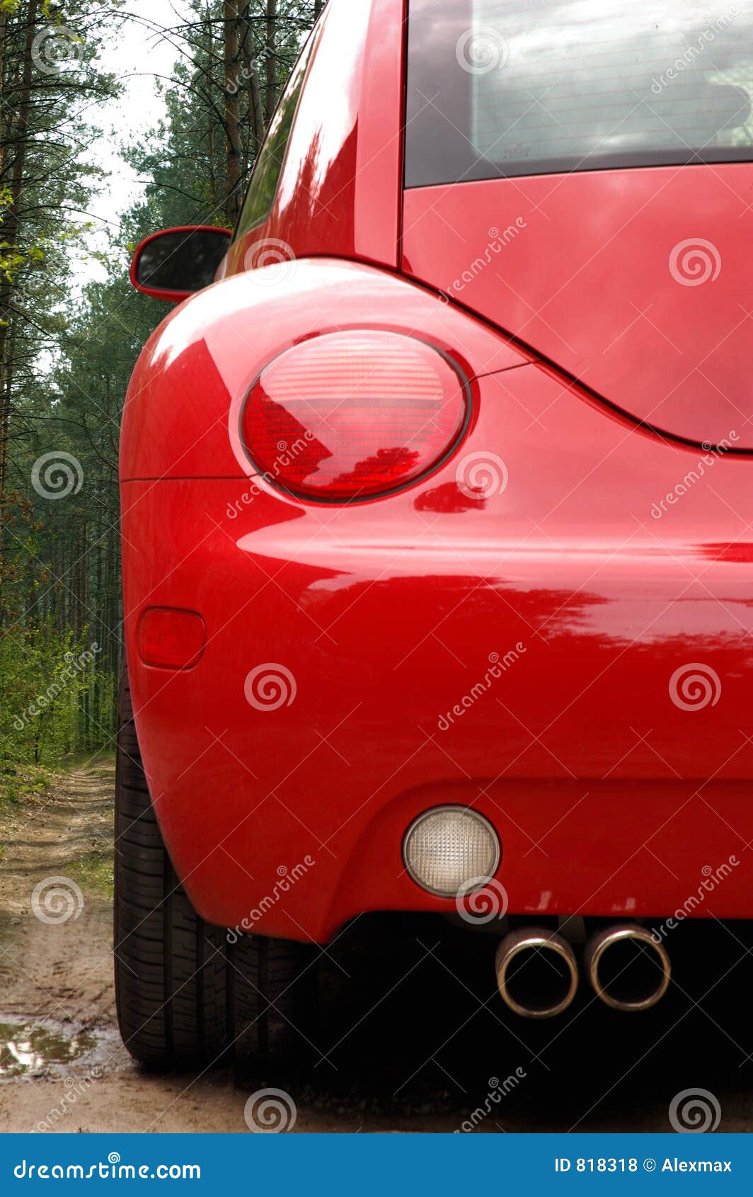 Red car back stock photo. Image of background, modern, light - 818318