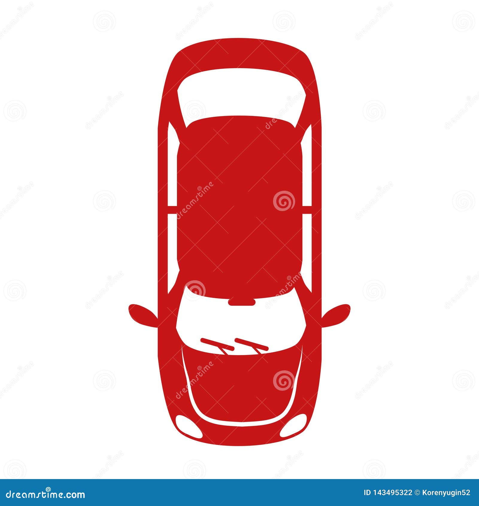 Red Car Icon on White, Vector Illustration Design Stock Vector ...