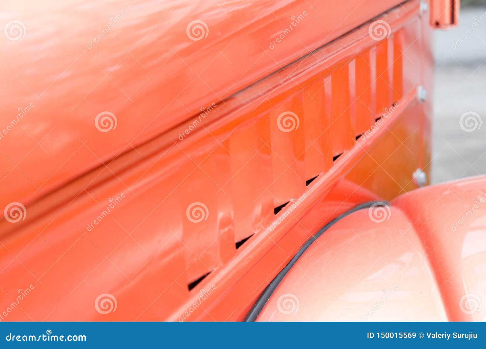 Red car from outside stock image. Image of display, metal - 150015569