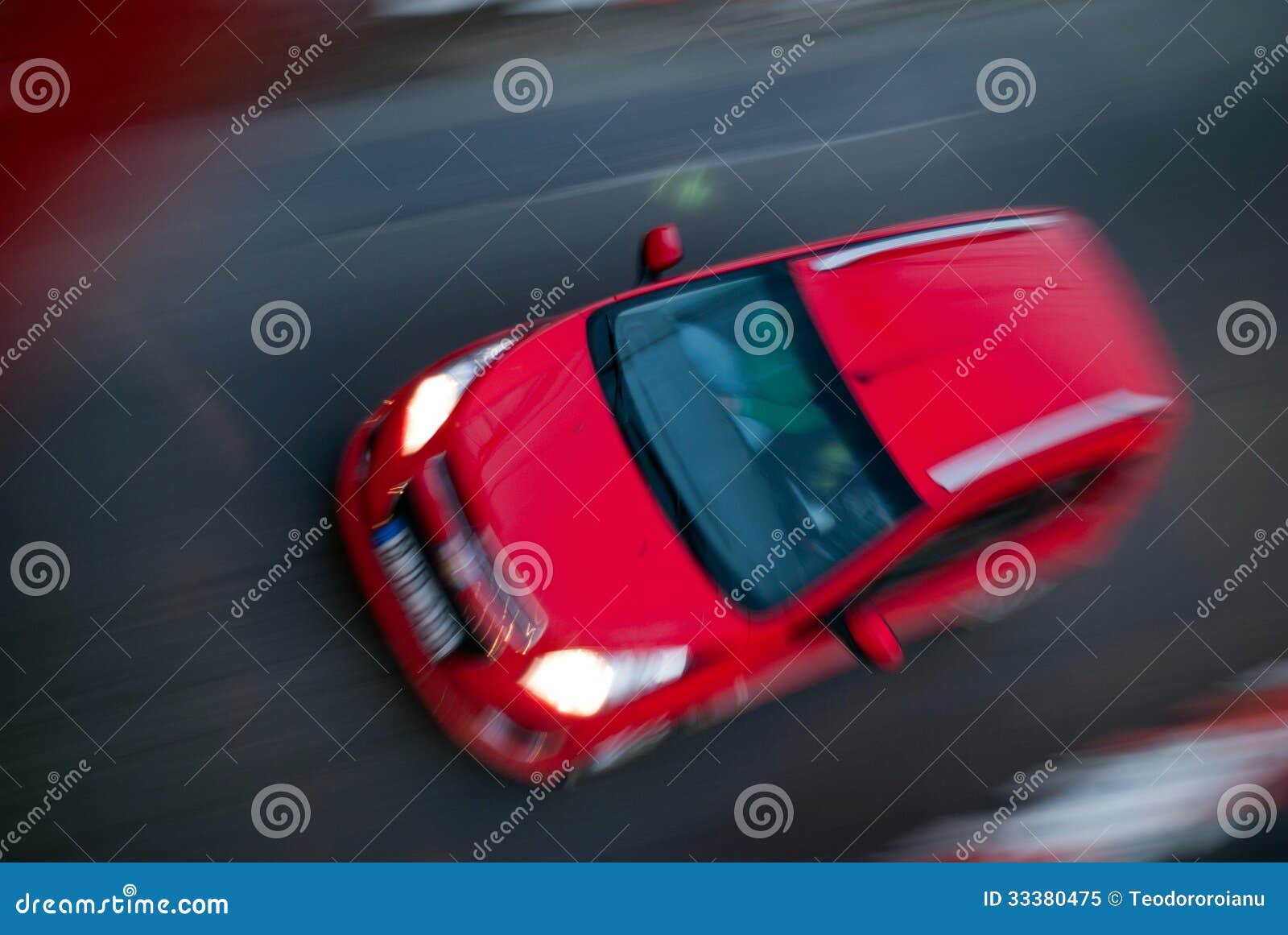 Red car stock image. Image of distance, contrast, high - 33380475