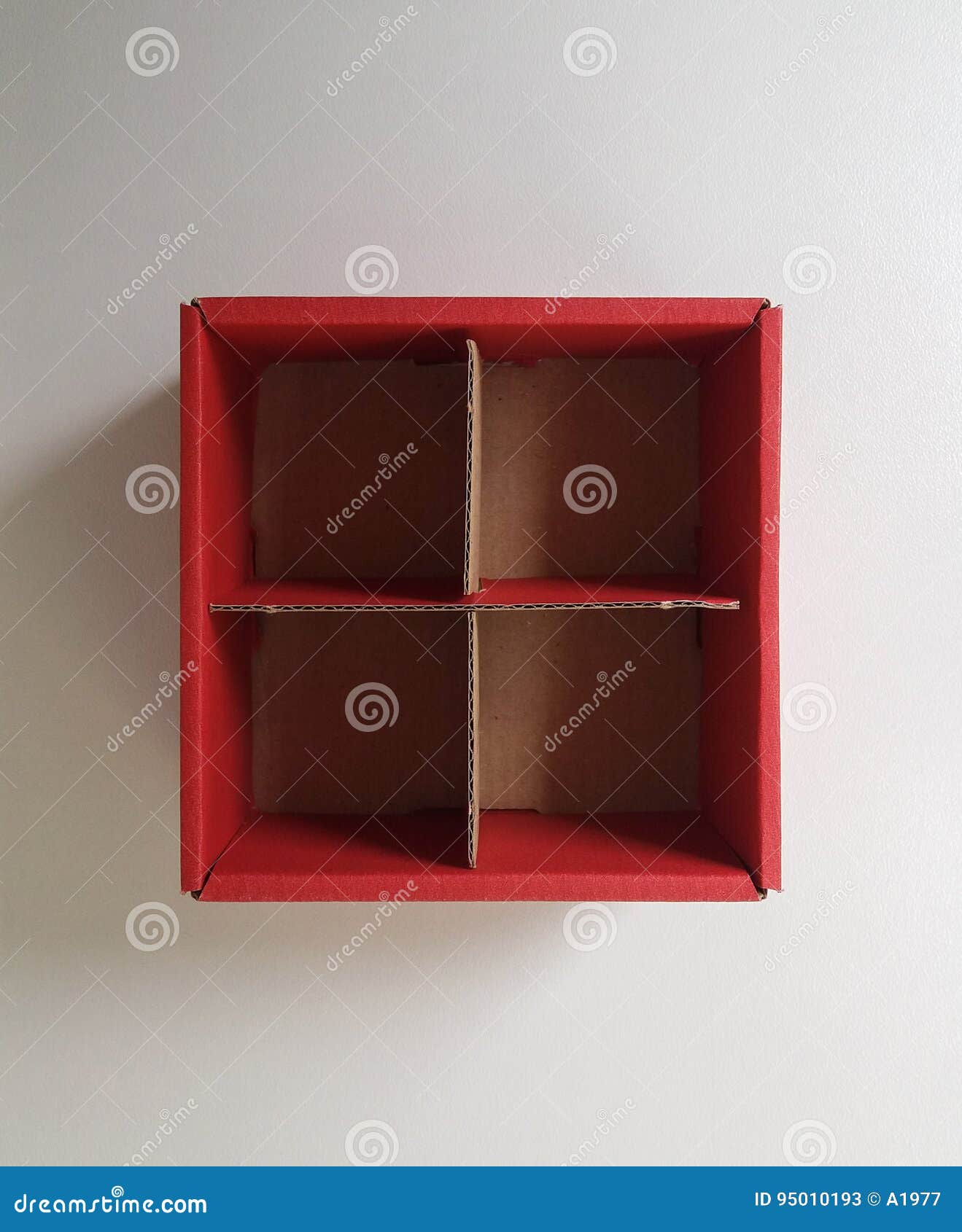 Red cardboard box stock image. Image of order, contemporary - 95010193