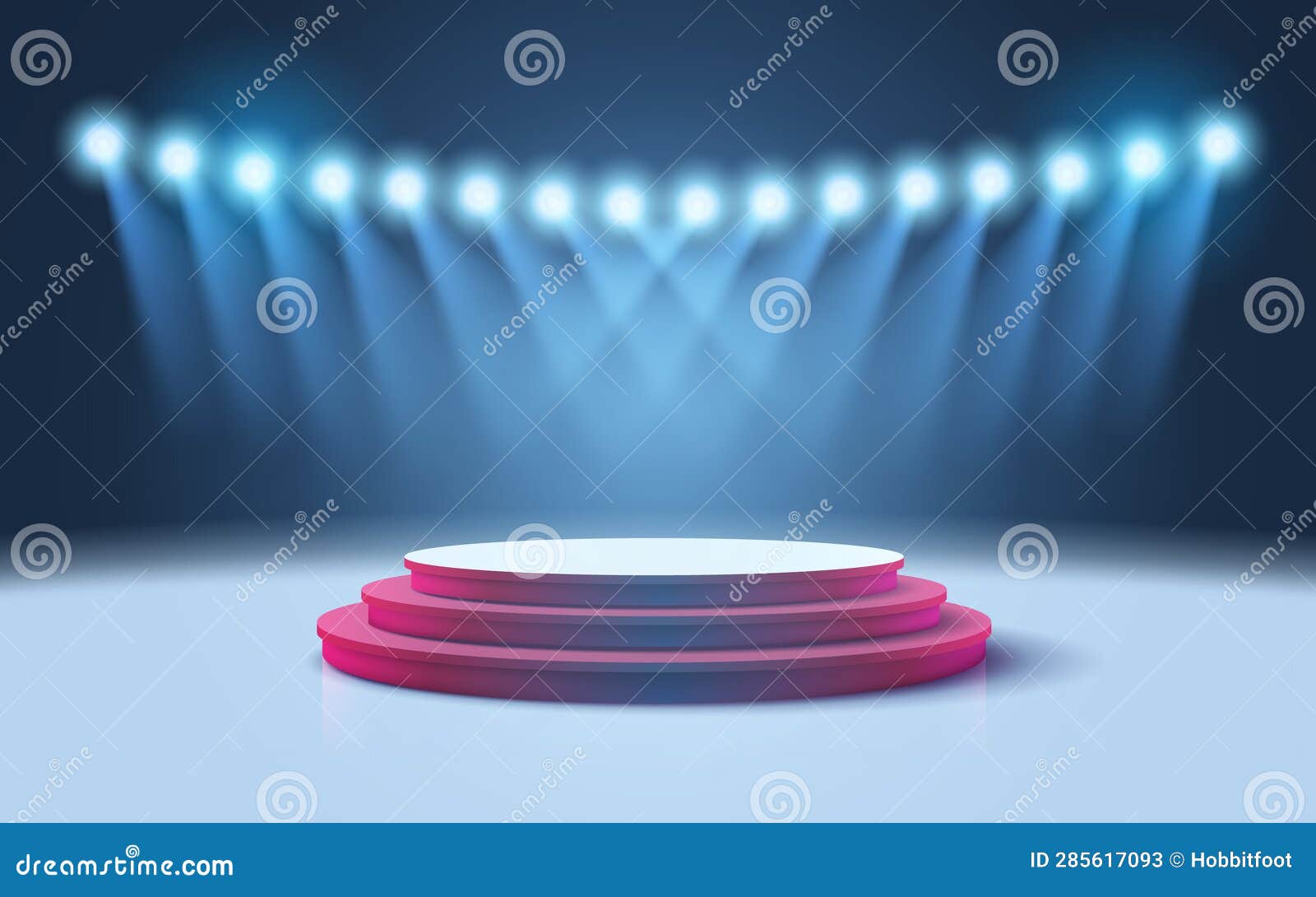 Red Carpet Podium Room, Show Platform Scene, Studio Presentation ...