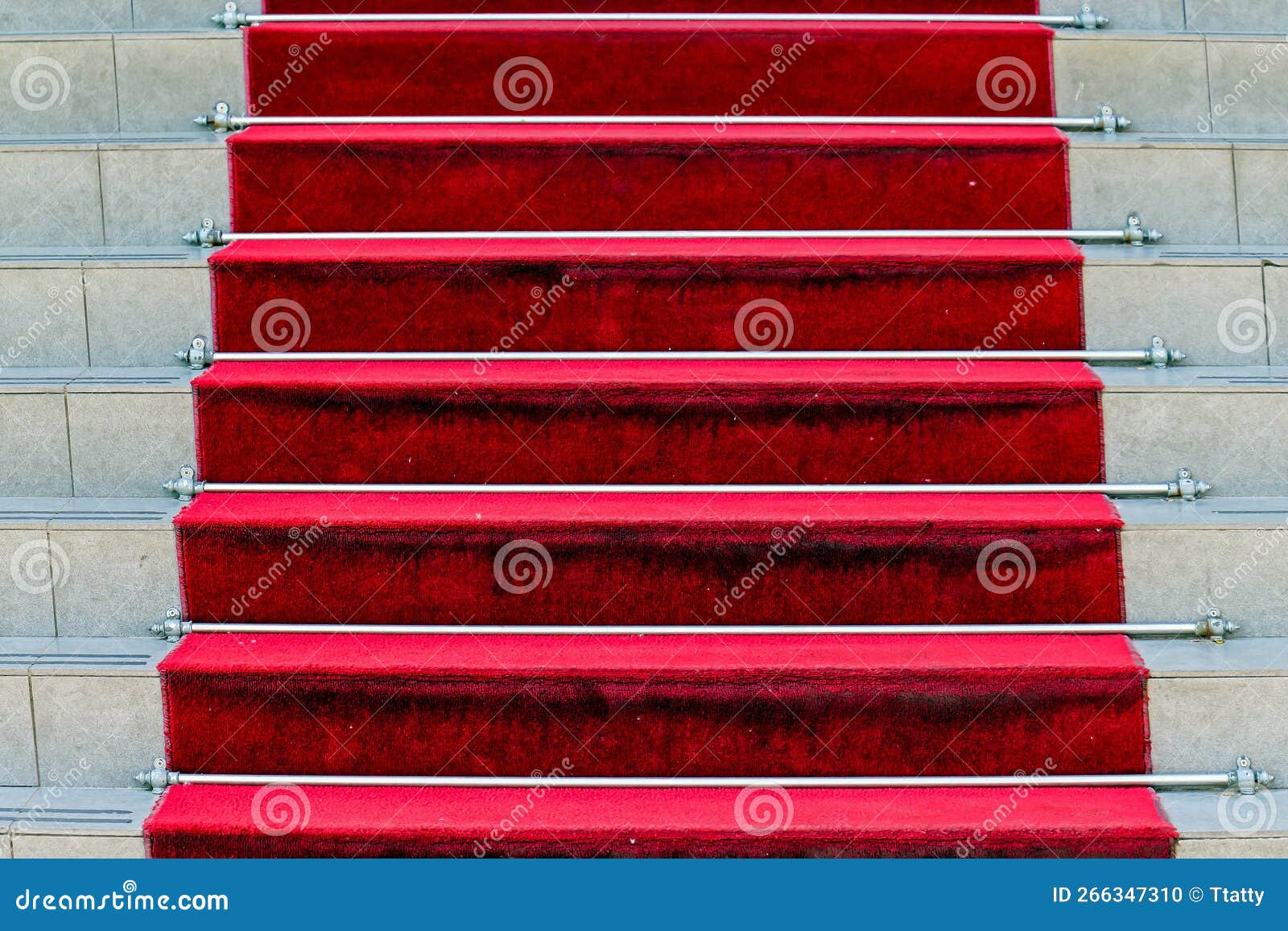 Red carpet stairs stock photo. Image of stairs, carpet - 266347310