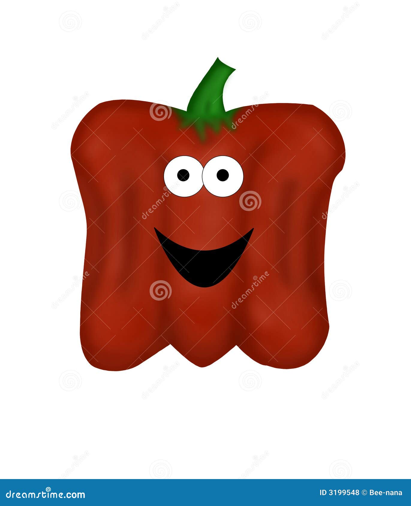 Bell Pepper Slice Outline Vector Illustration. Hand Drawn Contour ...