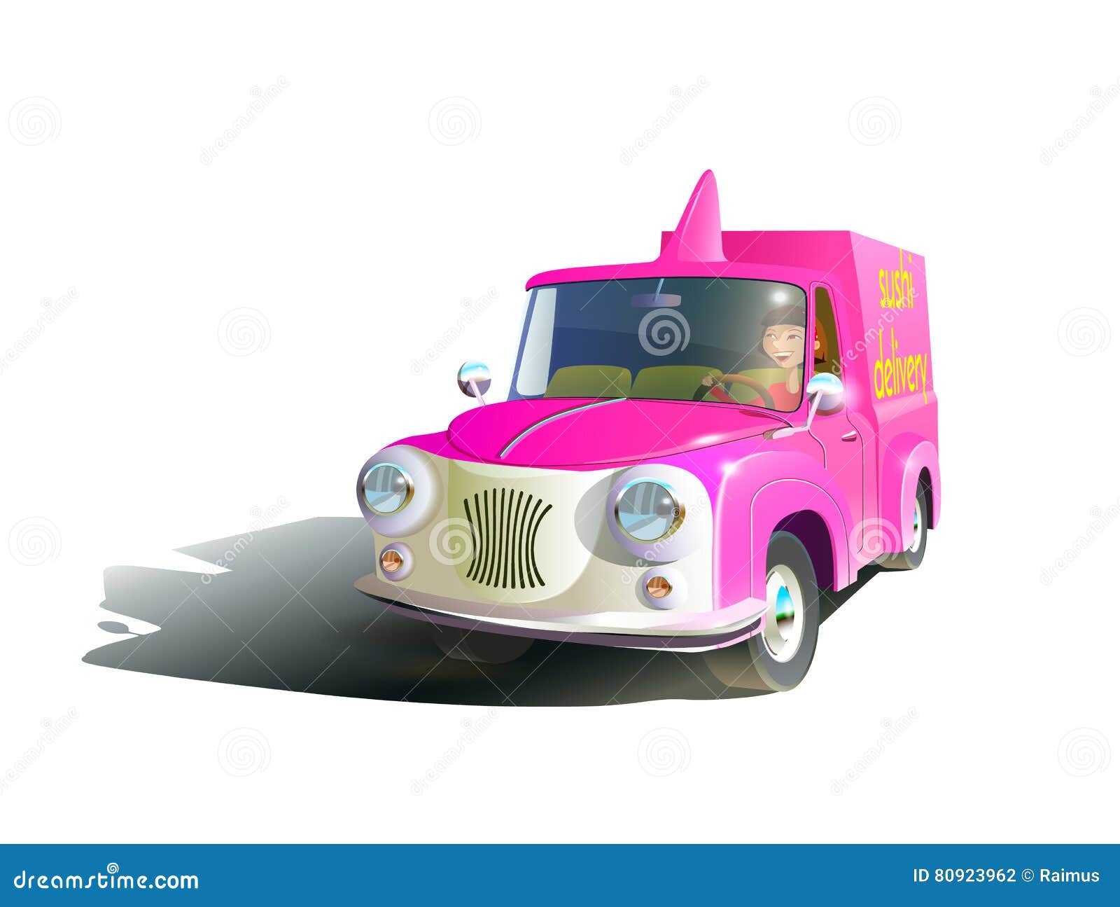 Cartoon Pickup Stock Vector | CartoonDealer.com #75293783