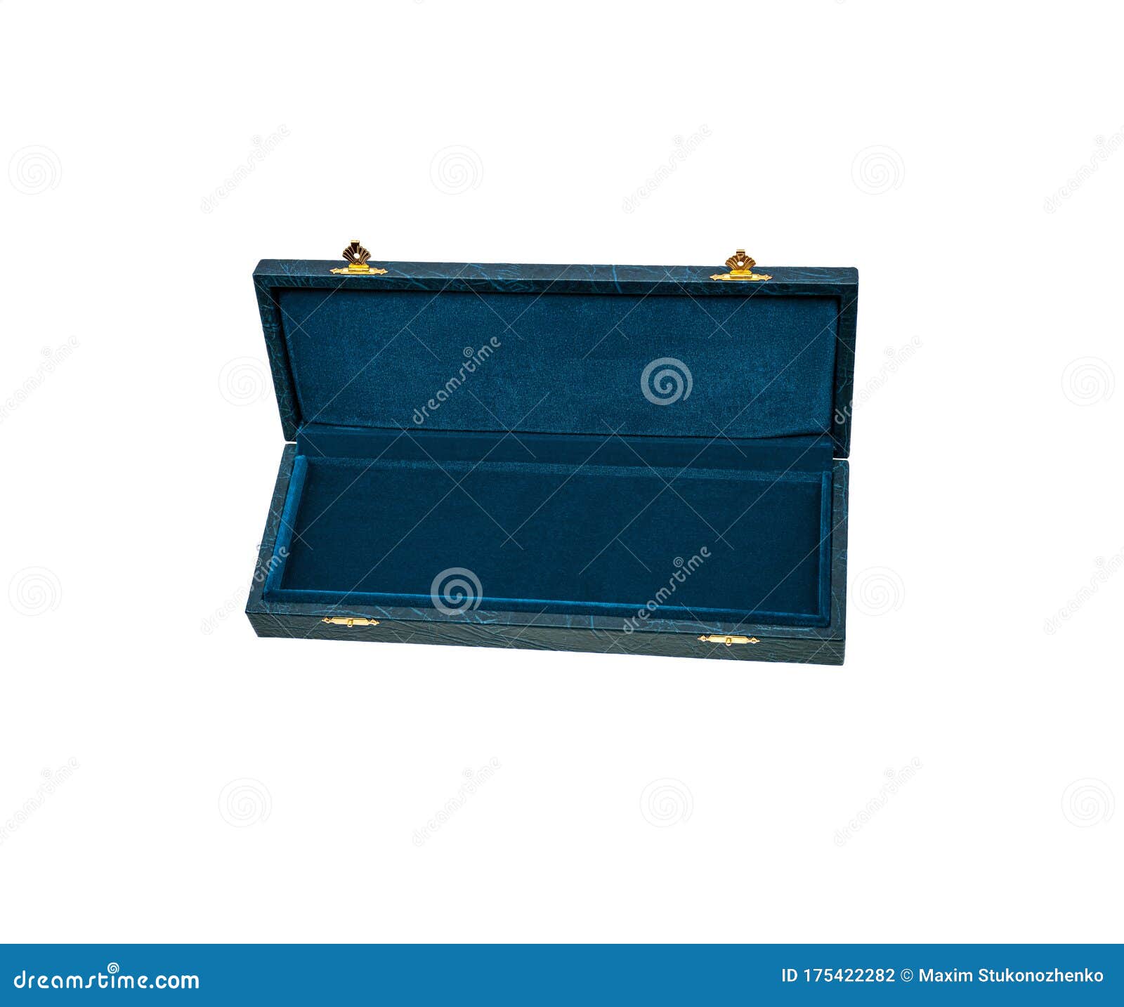 Red Case with Gilded Locks. Box for an Expensive Gift. Luxury Packaging ...