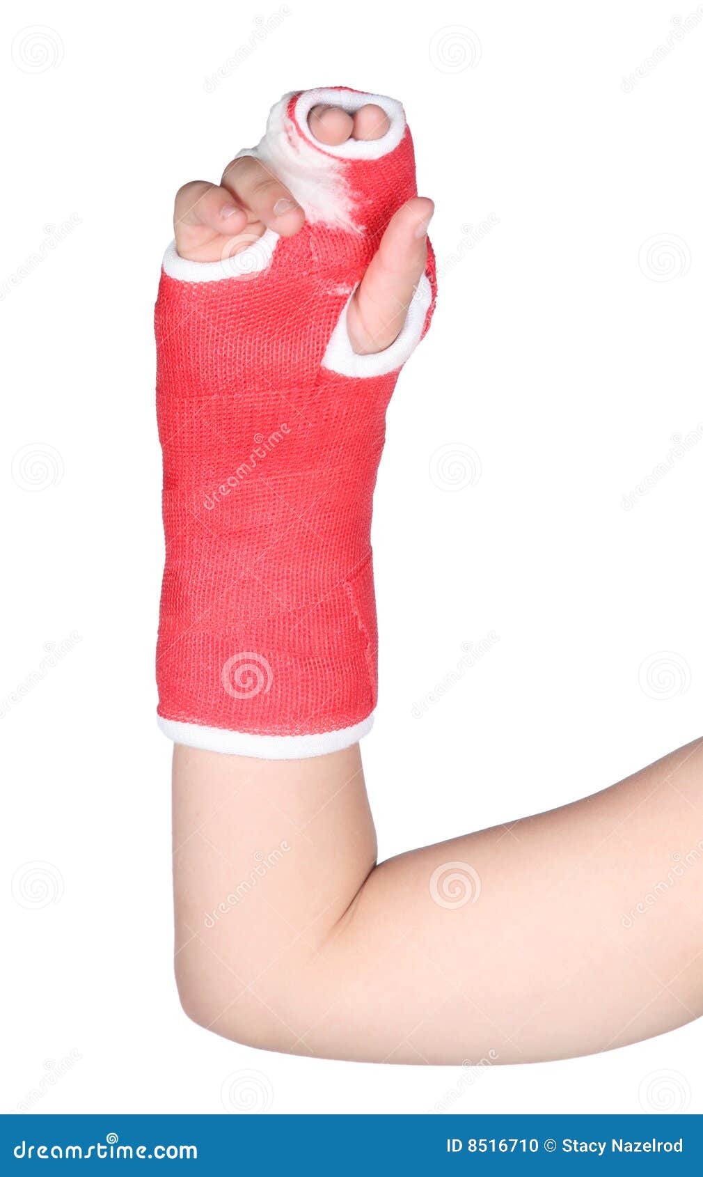Red cast stock photo. Image of isolated, exam, care, healthcare - 8516710