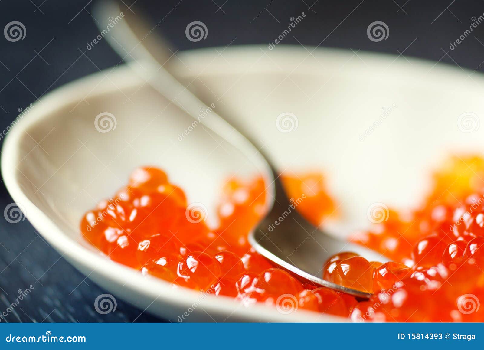 Red caviar stock image. Image of fish, transparent, metal - 15814393