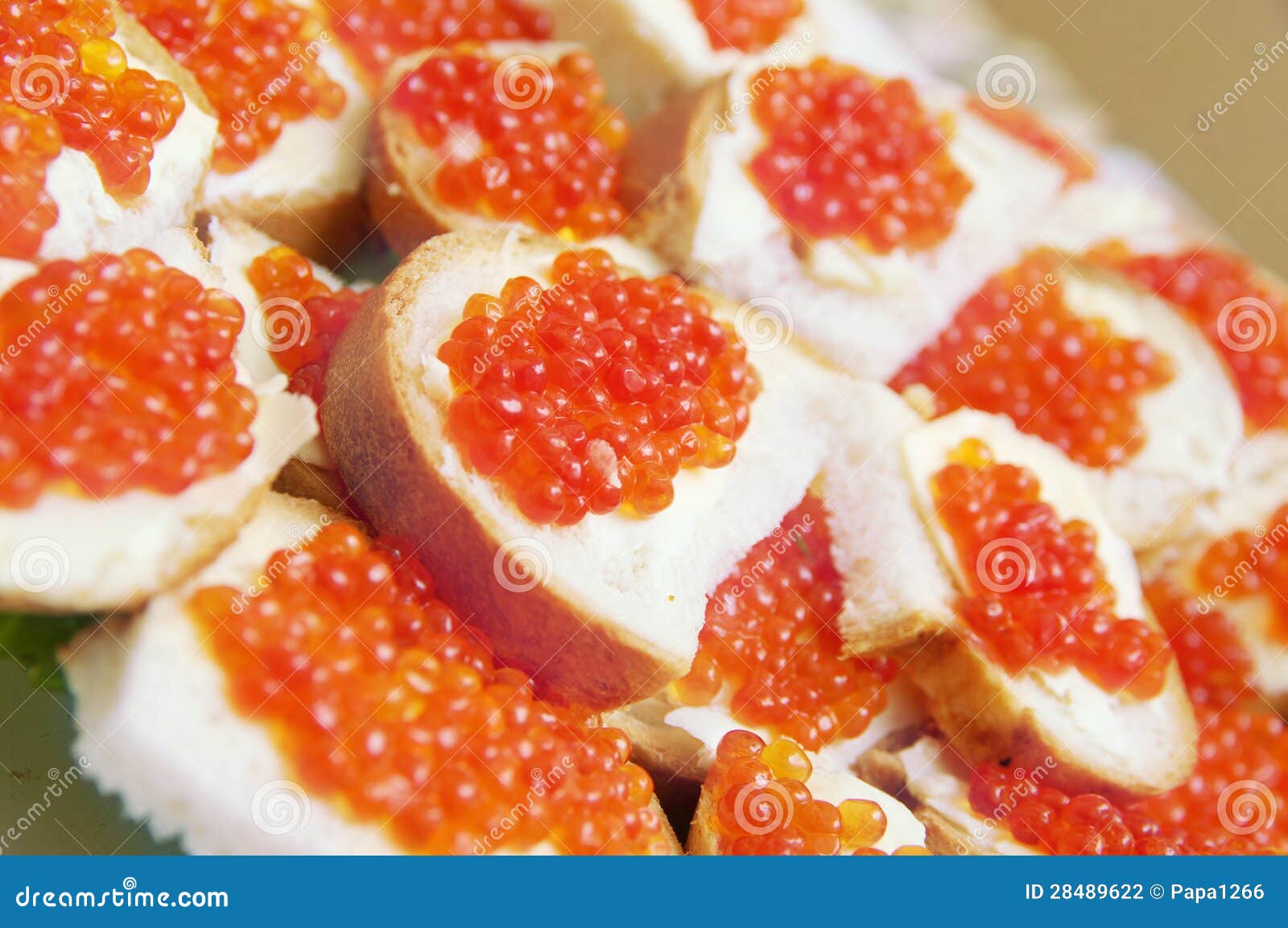Red caviar on a plate stock photo. Image of food, snack - 28489622