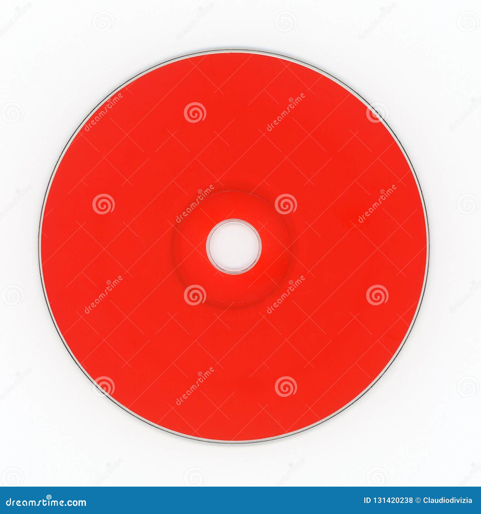 Red CD Compact Disc for Music Stock Photo - Image of audio, recording ...