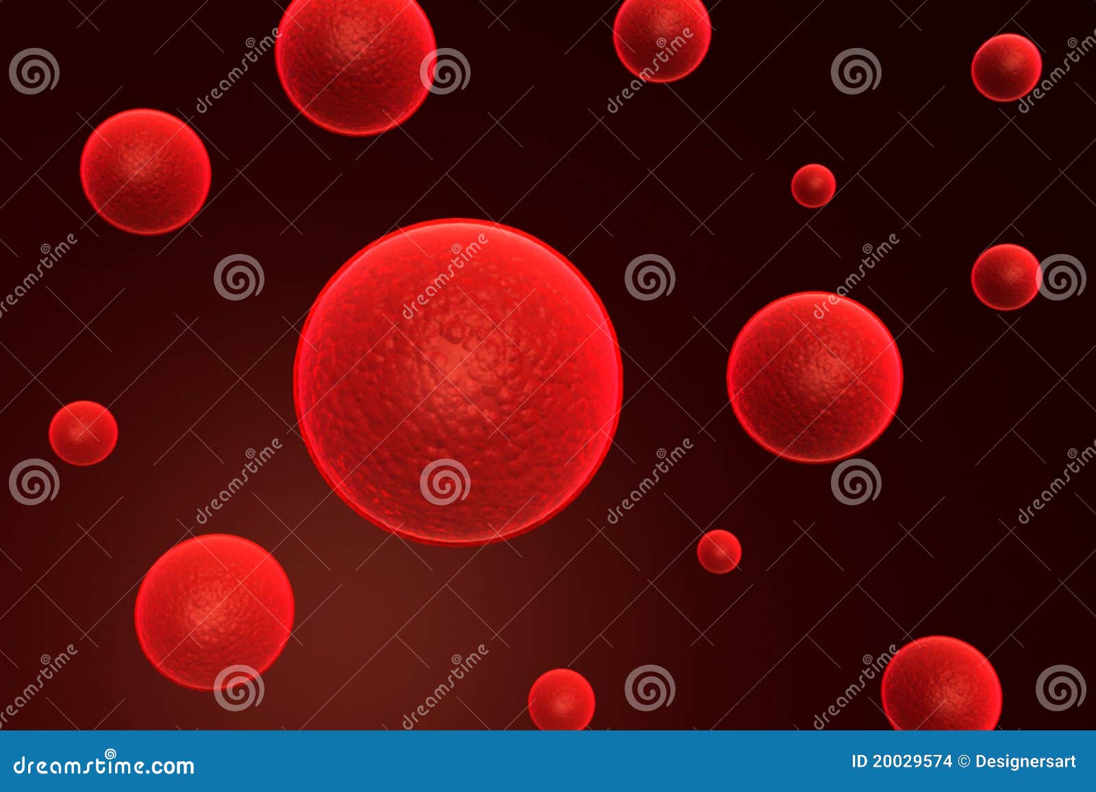 Red cells stock illustration. Illustration of bloodstream - 20029574