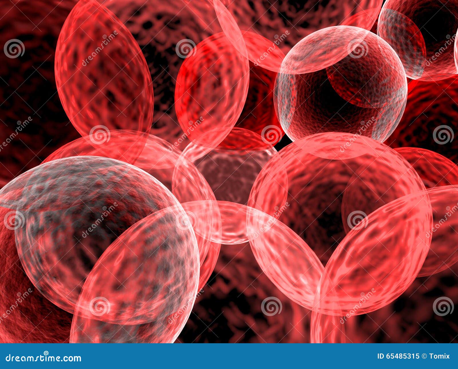 Red Cells Stock Illustration | CartoonDealer.com #65485315