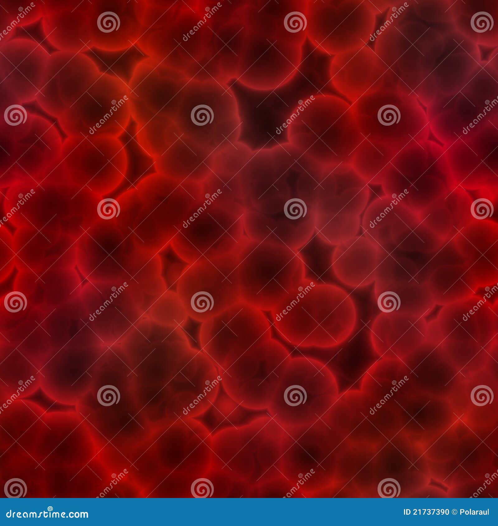 Red Cells - Tileable Seamless Background Texture Stock Illustration ...